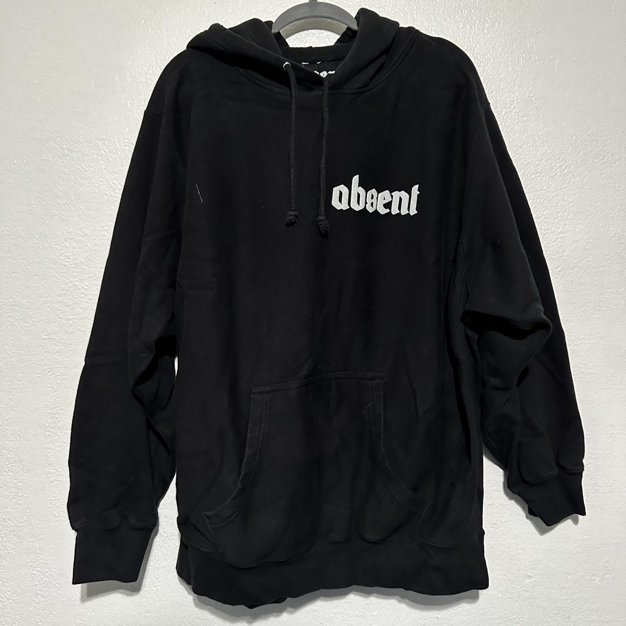 ABSENT USA PUFF PRINT HOODIE SIZE XL #ABSENTUSA... - Depop