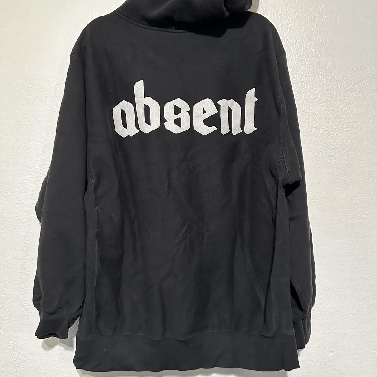 ABSENT USA PUFF PRINT HOODIE SIZE XL #ABSENTUSA... - Depop