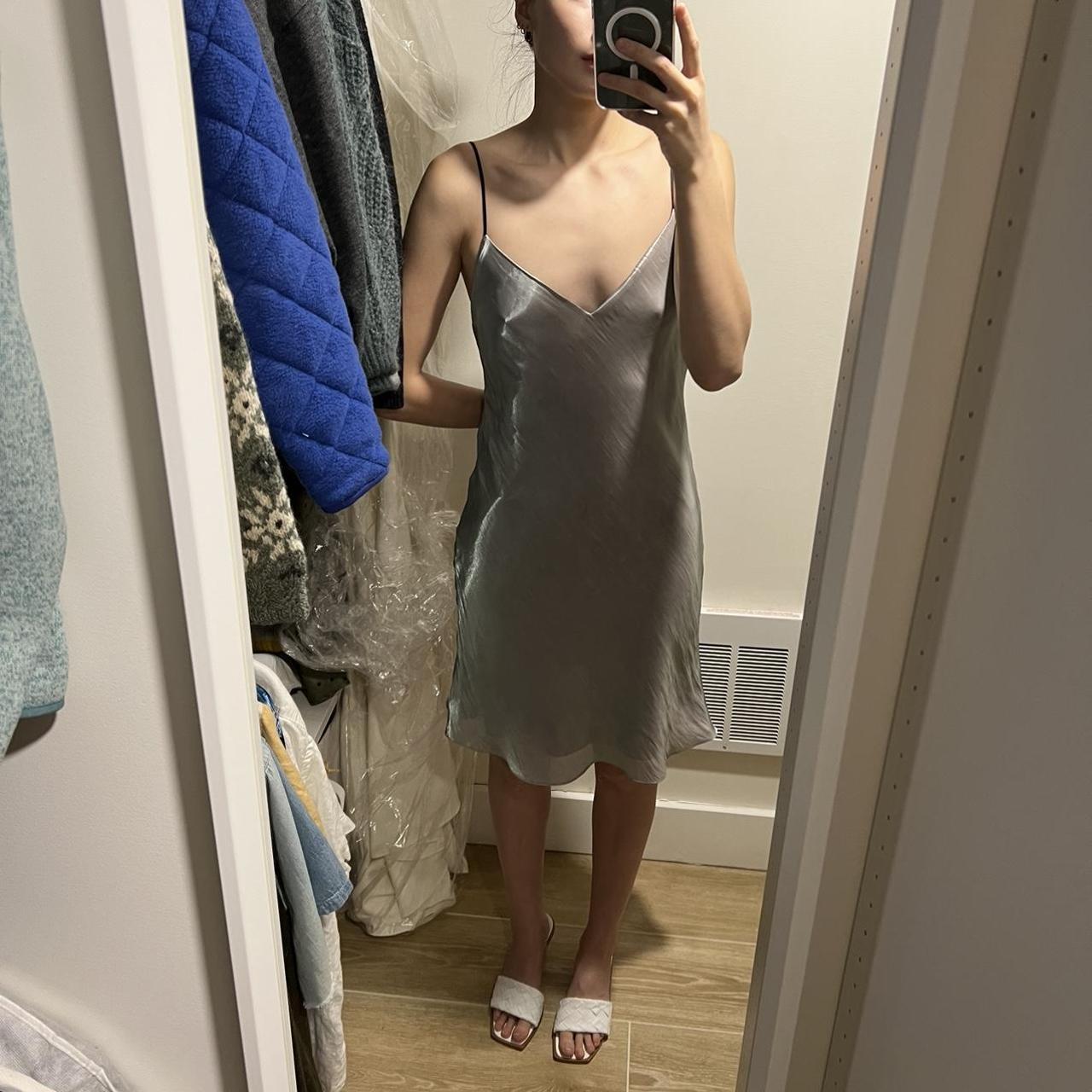 Rag & Bone Astrid Mid-Length Slip Dress 100% silk... - Depop