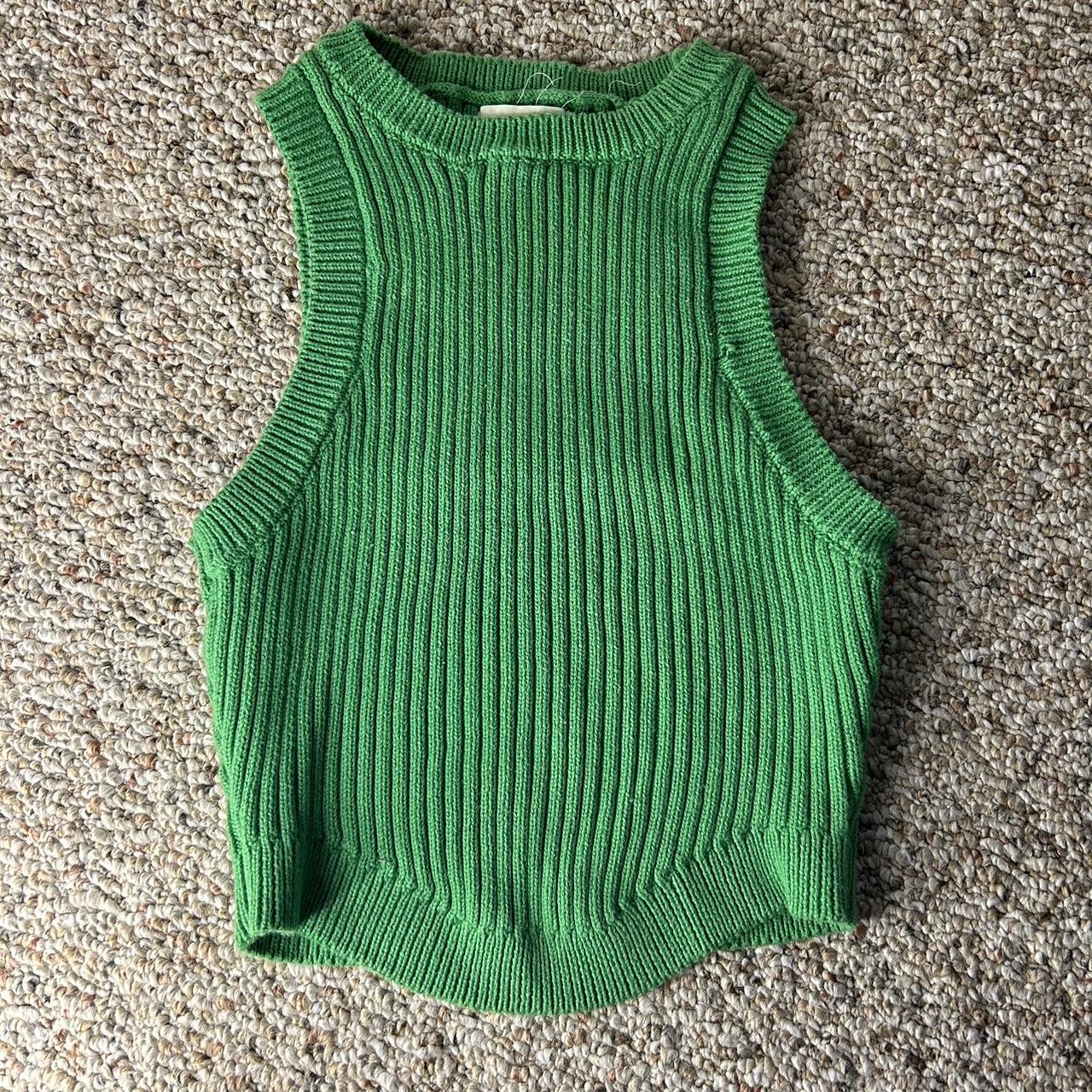 LA Hearts by PacSun Women's Green Crop-top | Depop