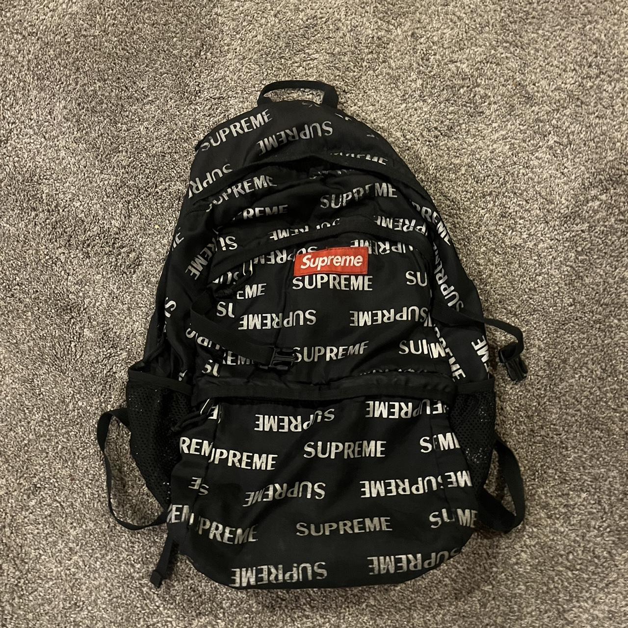 SUPREME BACKPACK #supreme #hypebeast #trendy... - Depop