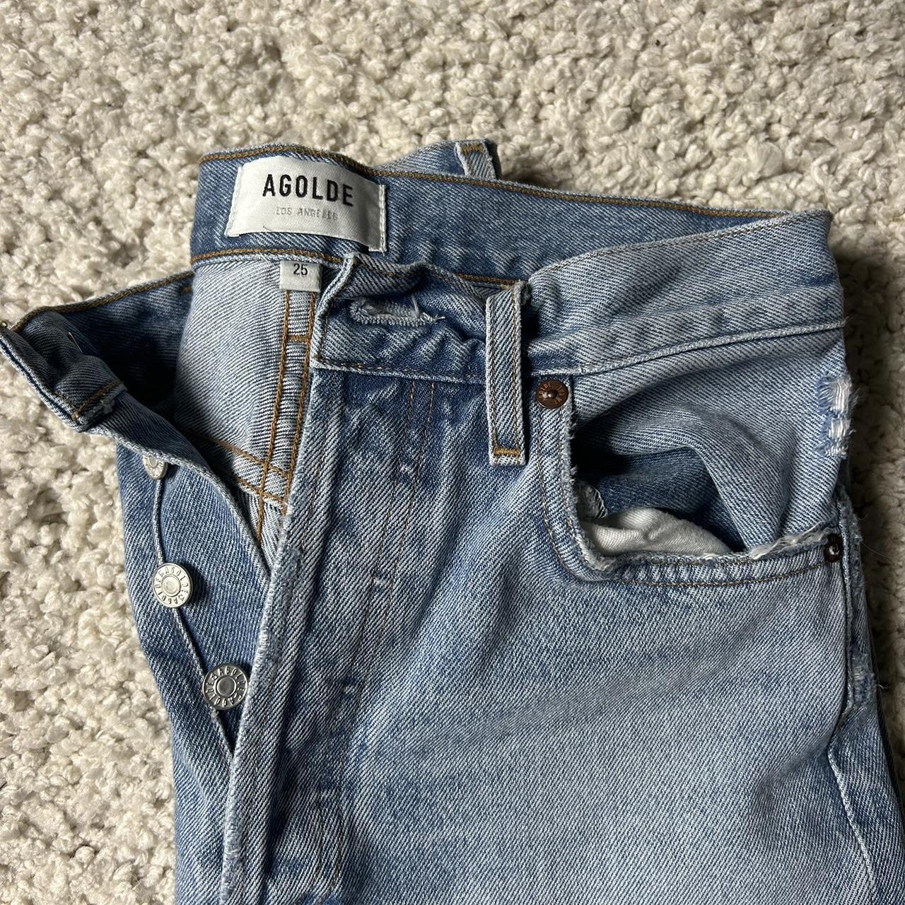 Agolde straight leg jeans size 25! I’ve only worn... - Depop
