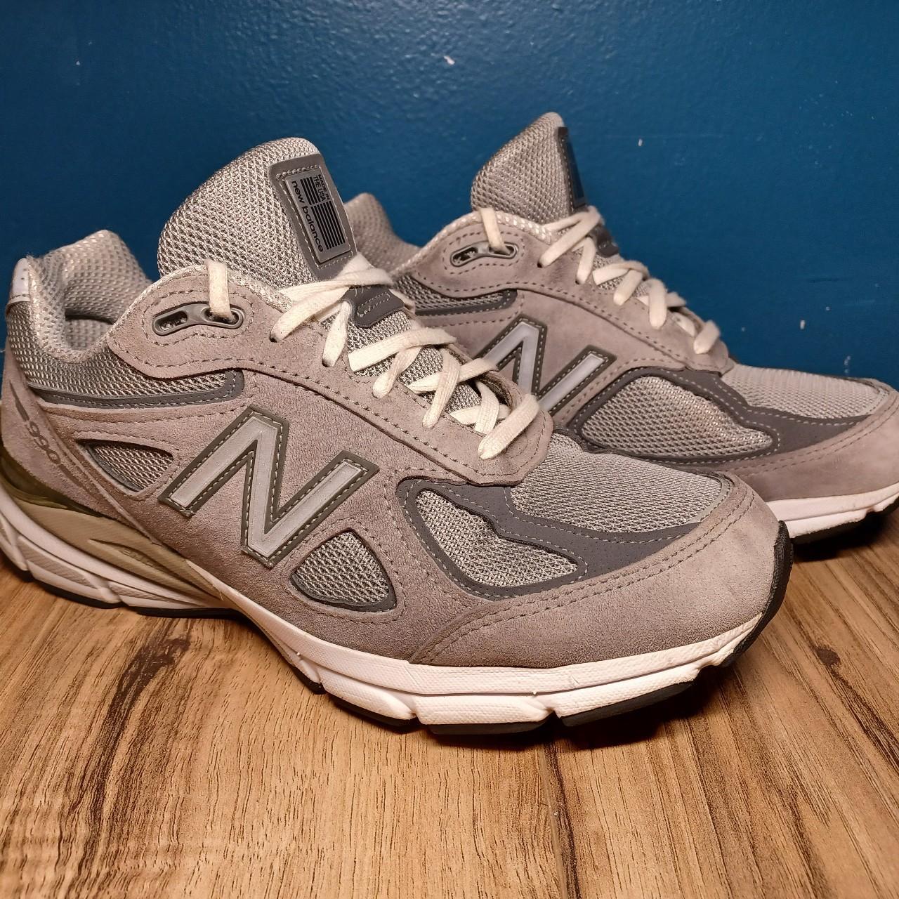 New Balance Women's Grey Trainers | Depop