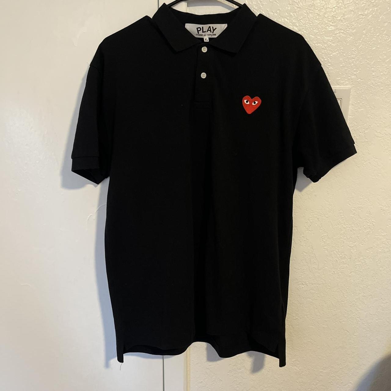 CDG polo shirt XL Used in good condition $85 - Depop