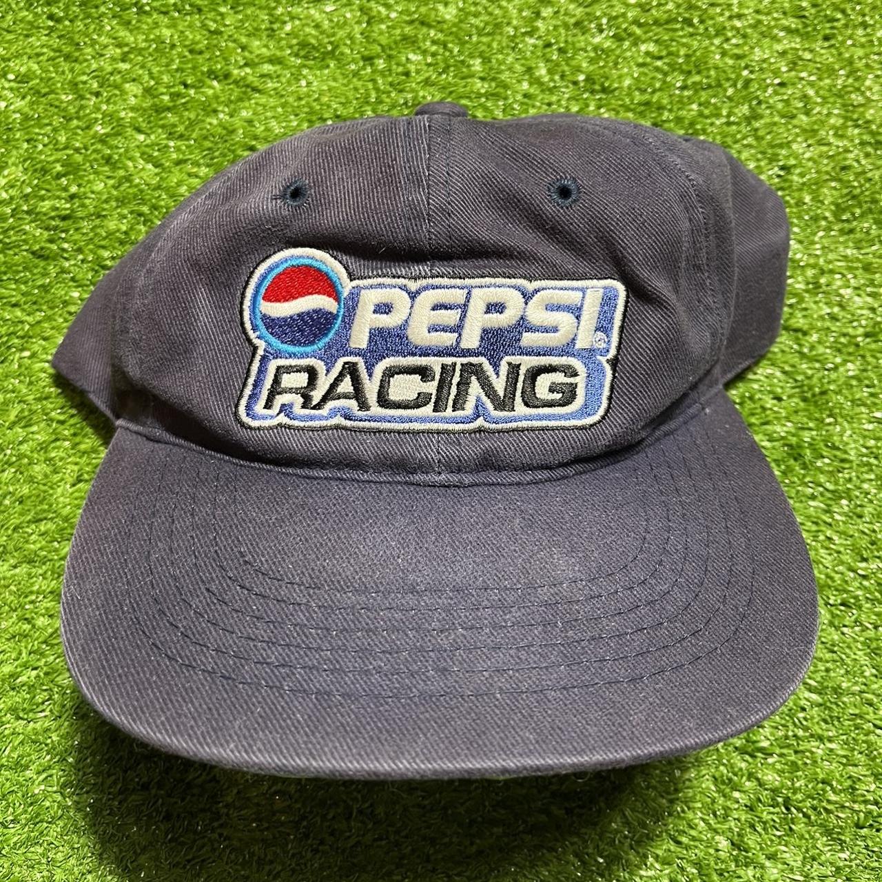 Vintage Chase Authentics pepsi racing snapback... - Depop