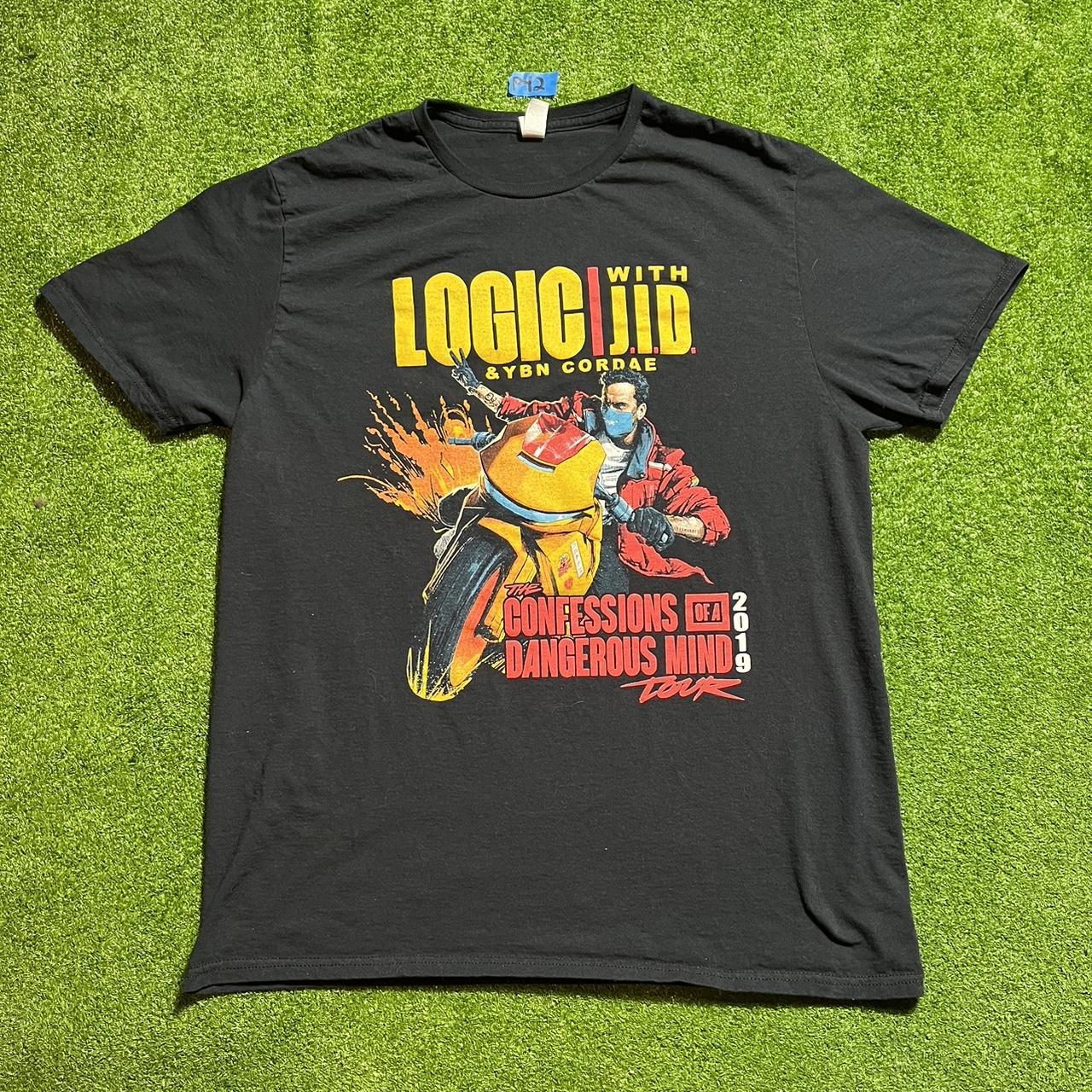 Logic Confessions of a Dangerous mind tour shirt... - Depop