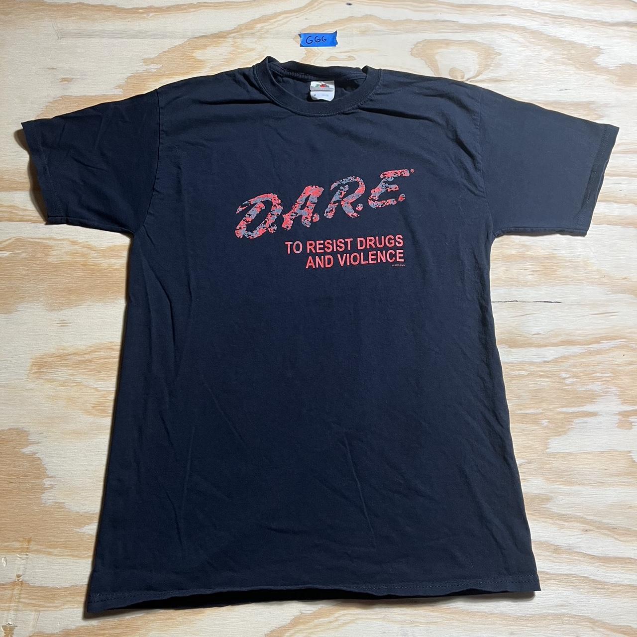 DARE shirt size medium in good condition. Y2k style... - Depop