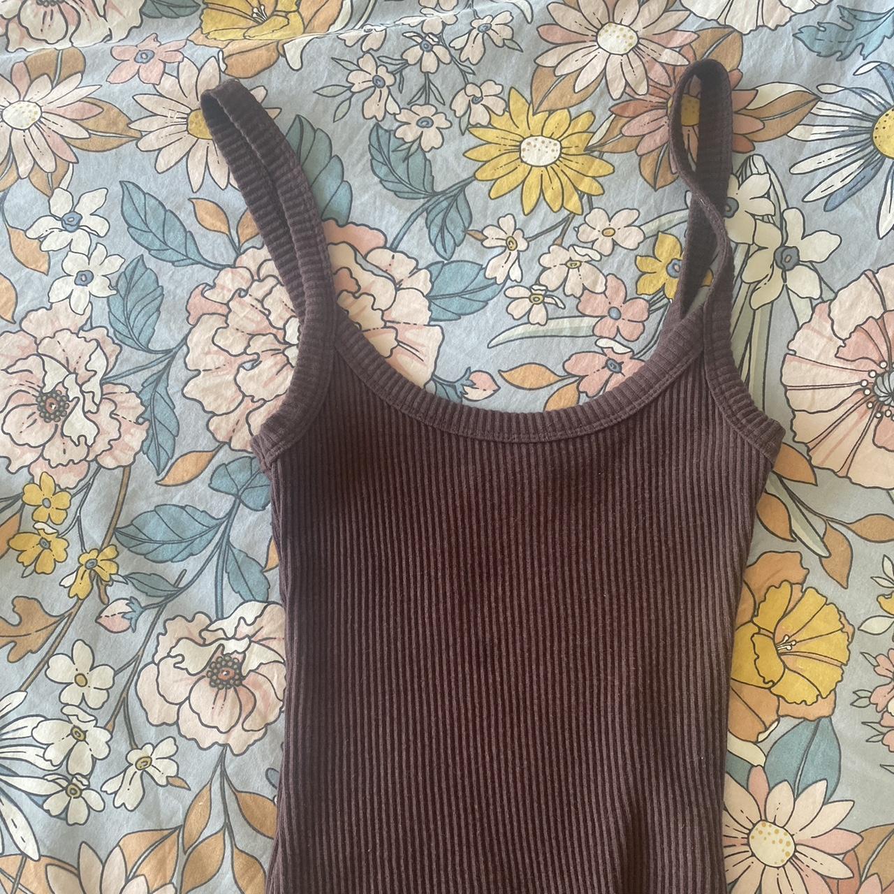 supre riri scoop neck xxs, barely worn. send offers... - Depop