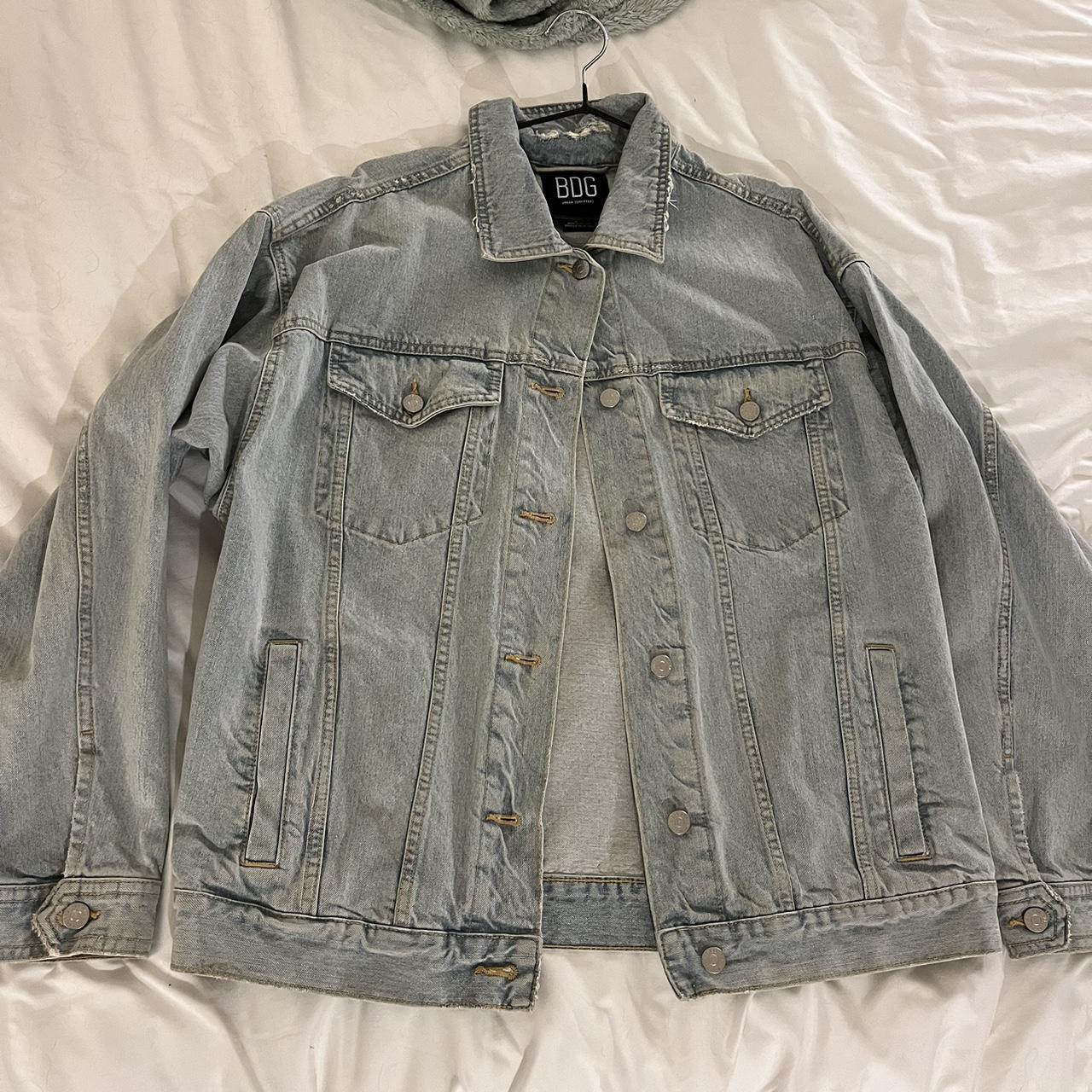 Urban Outfitters BDG oversized jean jacket - Large - Depop