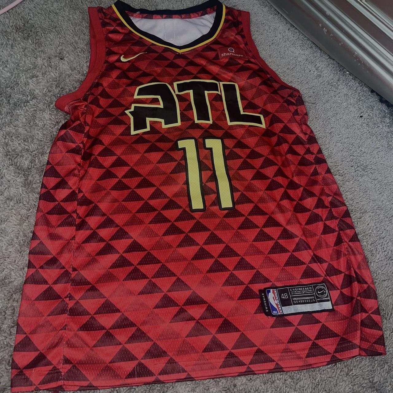 NBA Men's Red and Yellow Vests-tanks-camis | Depop