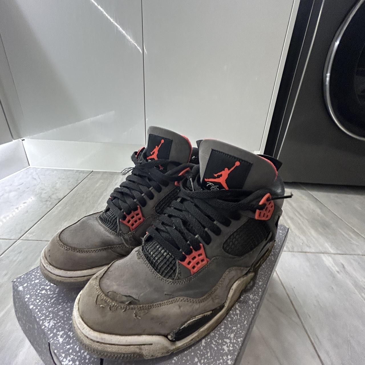 Air Jordan 4 Infareds Very used Size 8.5 Very cheap... | Depop
