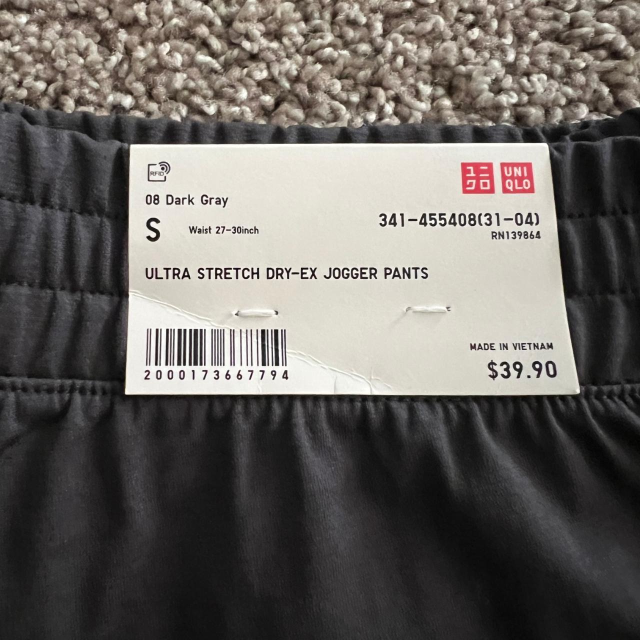Uniqlo Ultra Stretch Dry-Ex Jogger Pants - Size S... - Depop