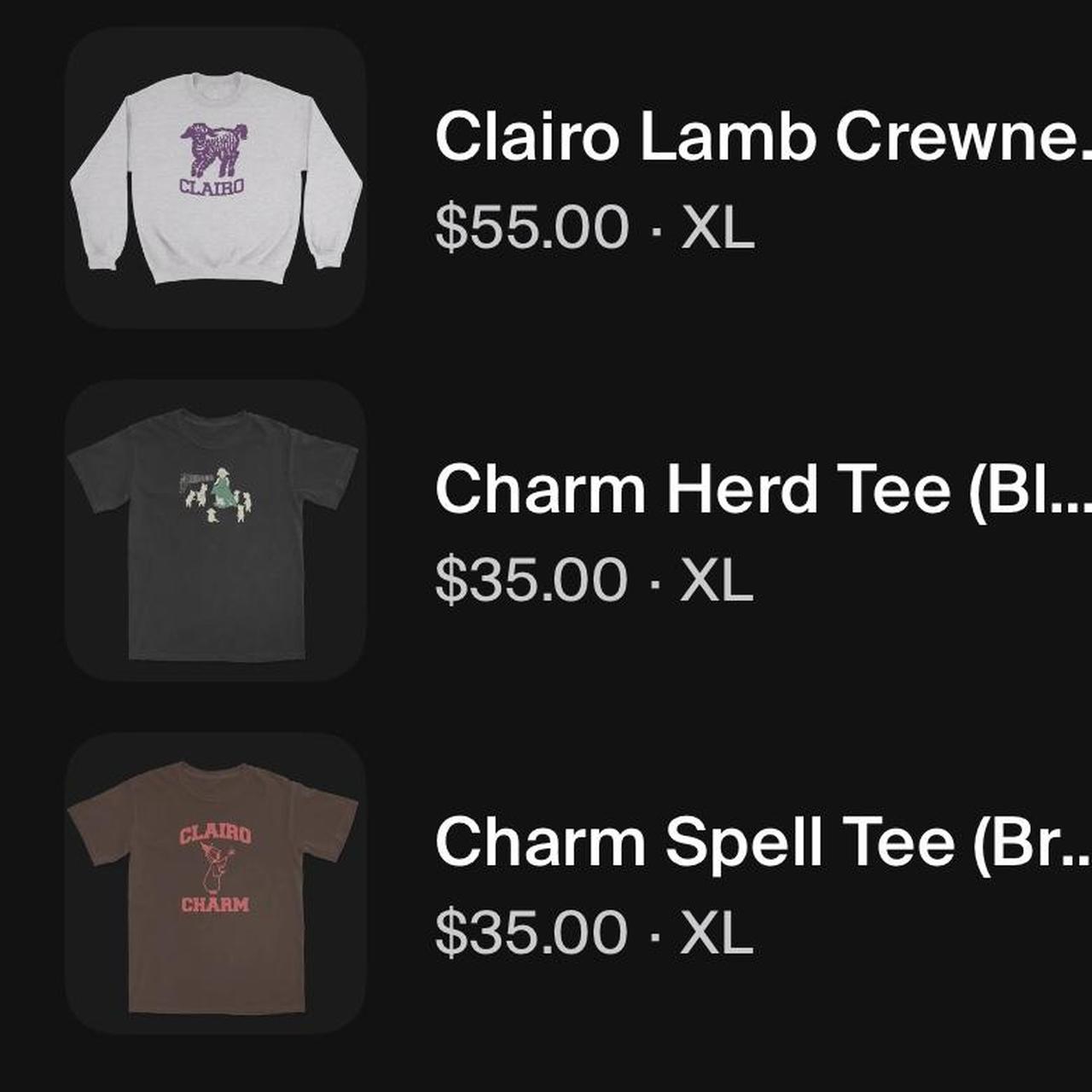 CLAIRO MERCH ISO open to offers looking to trade... - Depop