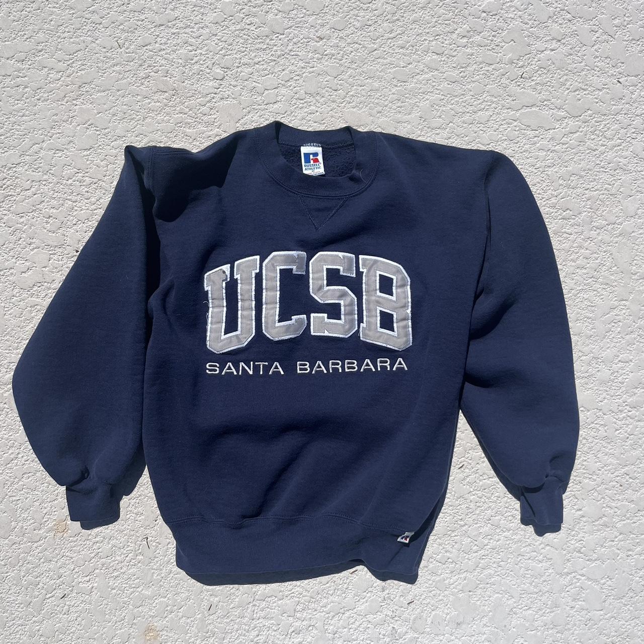 Vintage UCSB college crewneck Made in usa fits... - Depop