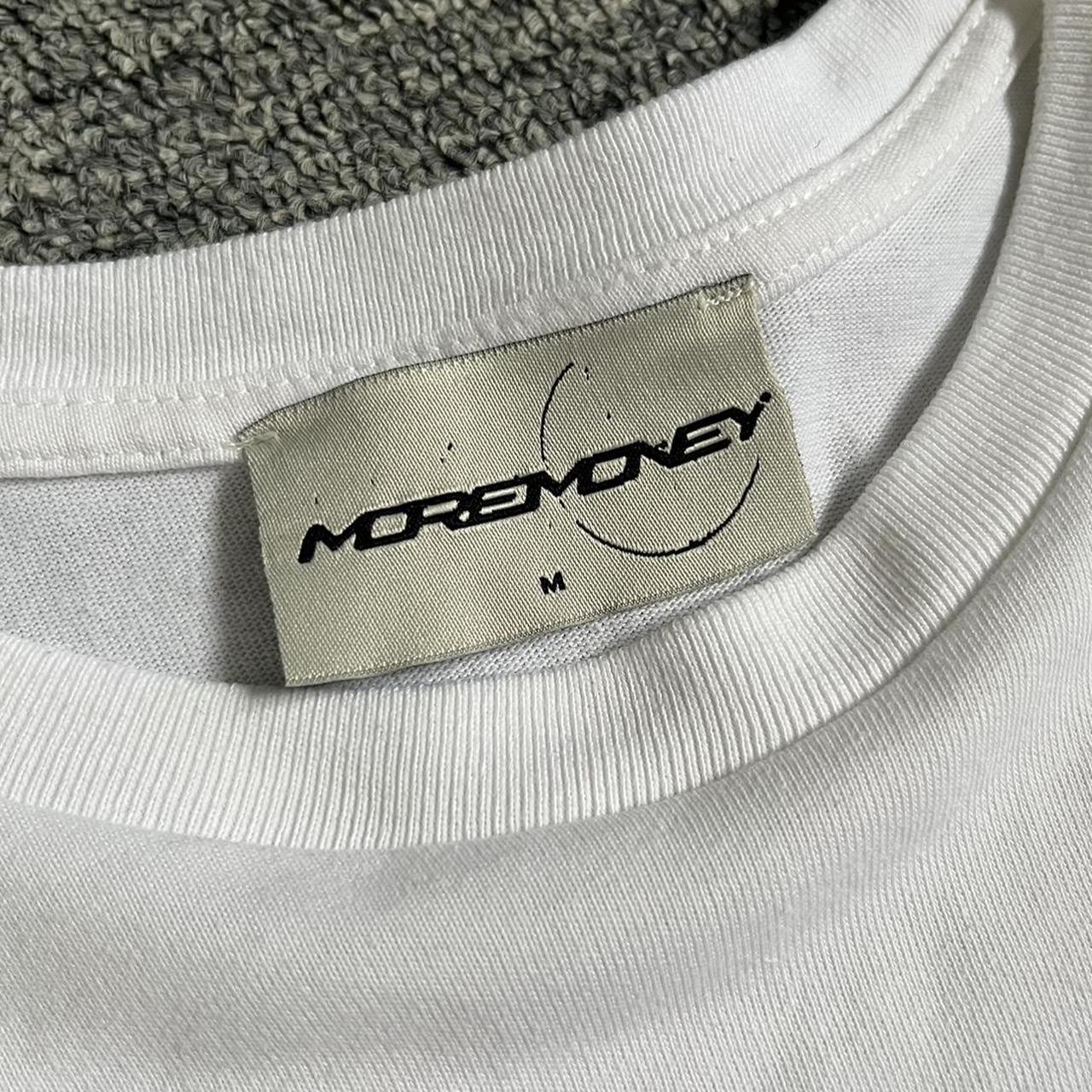 MORE MONEY MORE LOVE t shirt Size Medium Baggy... - Depop