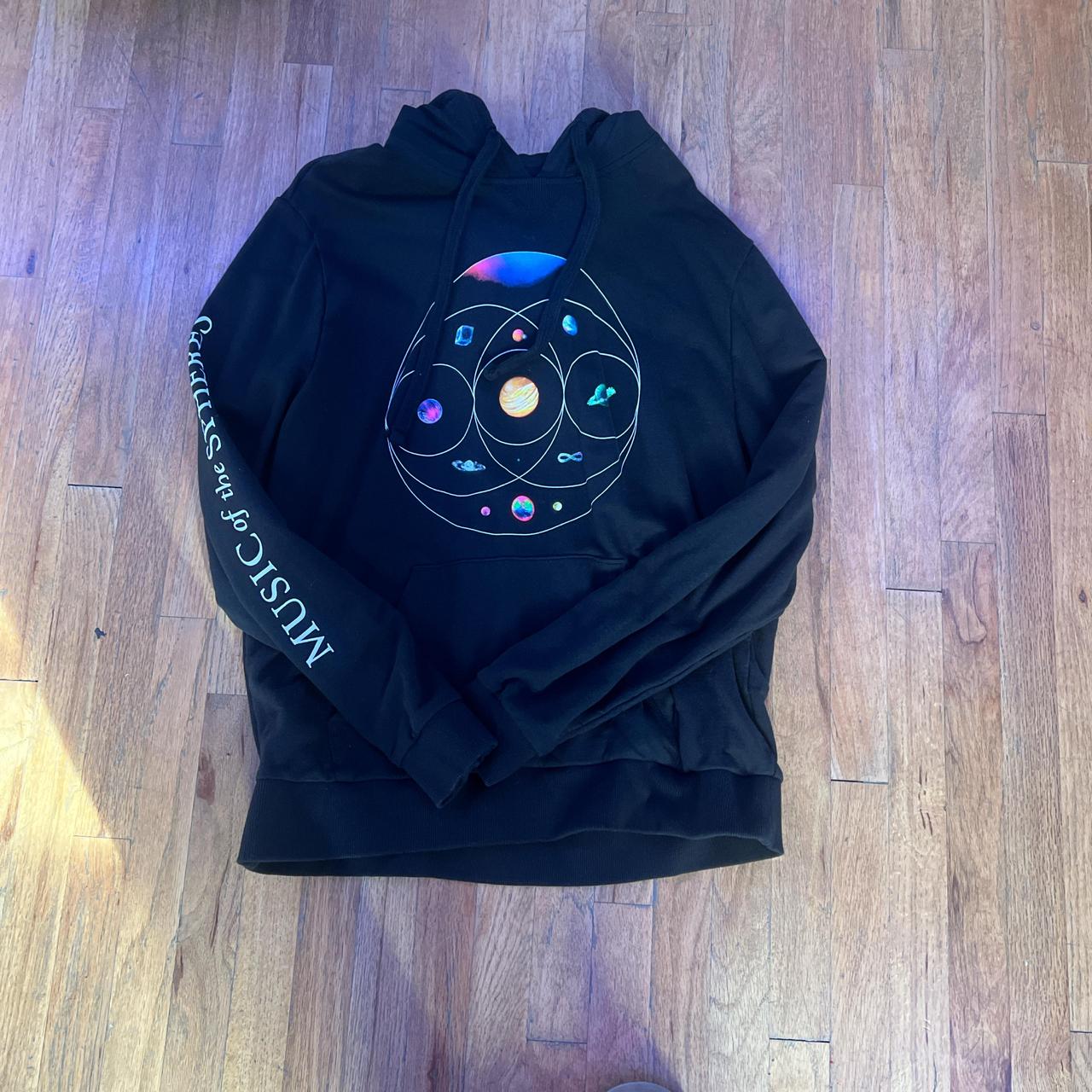 Coldplay Music of Spheres Tour unisex large hoodie... - Depop