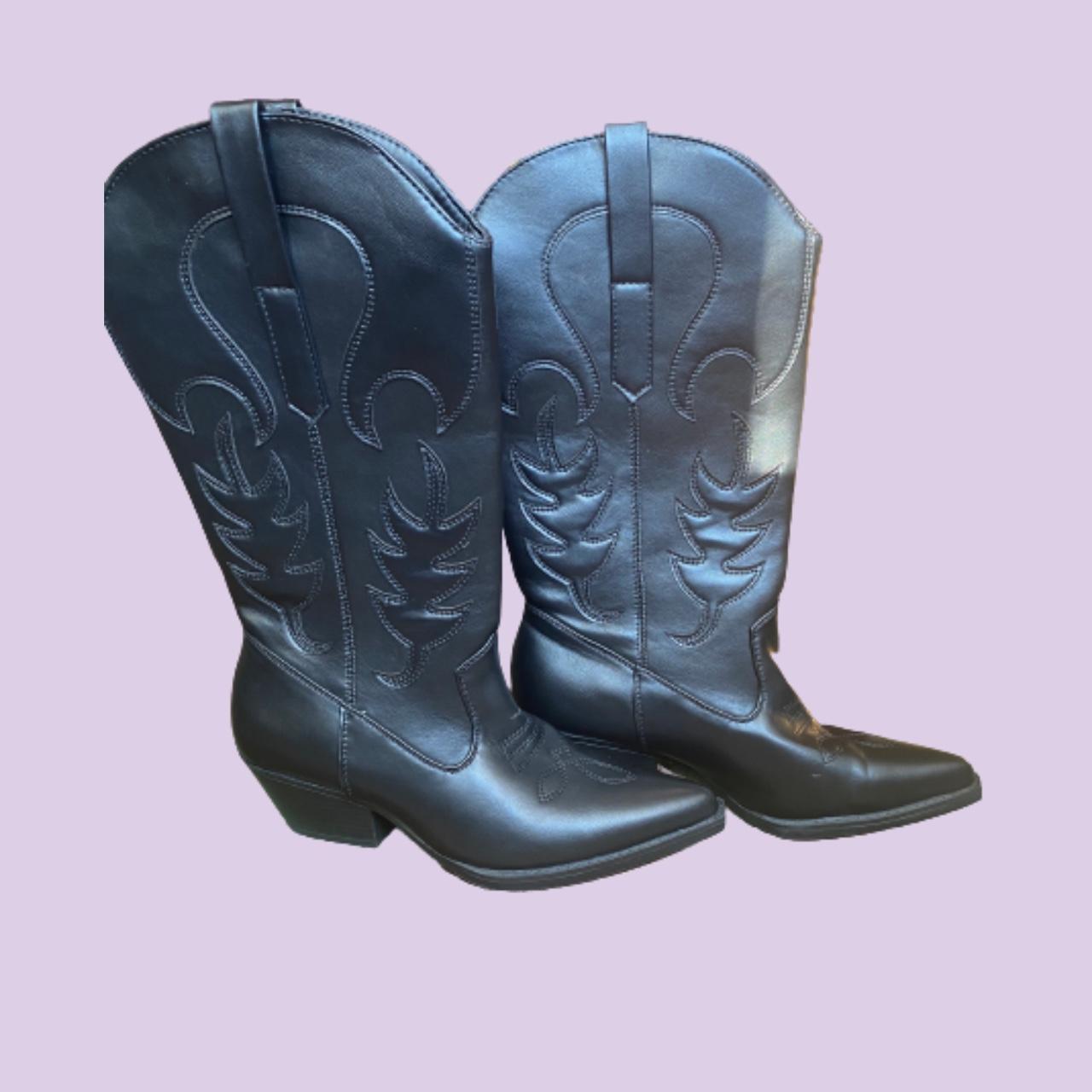 London Rag Women's Black Boots | Depop