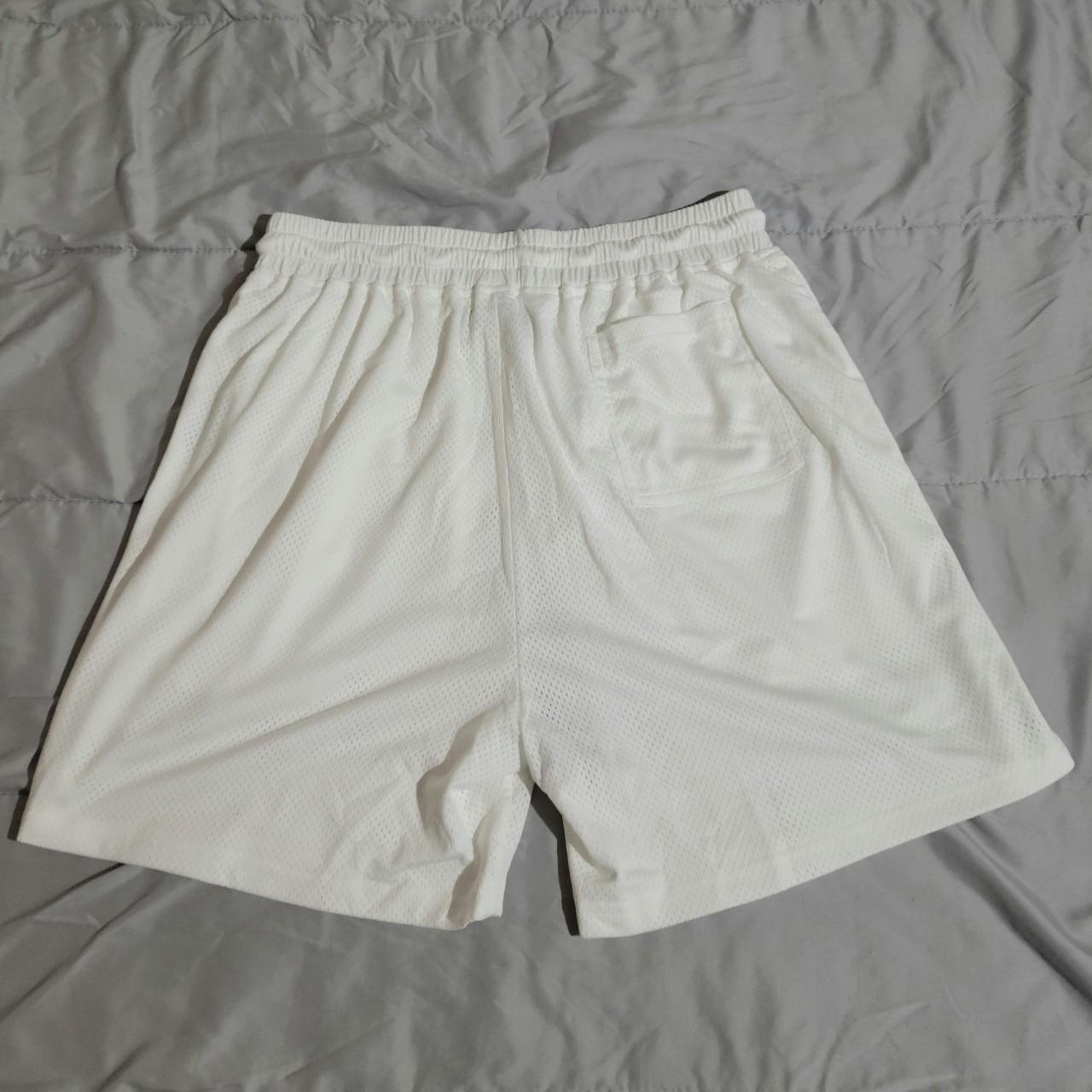Represent Clo. Mesh Shorts White (SIZE: XL) •... - Depop