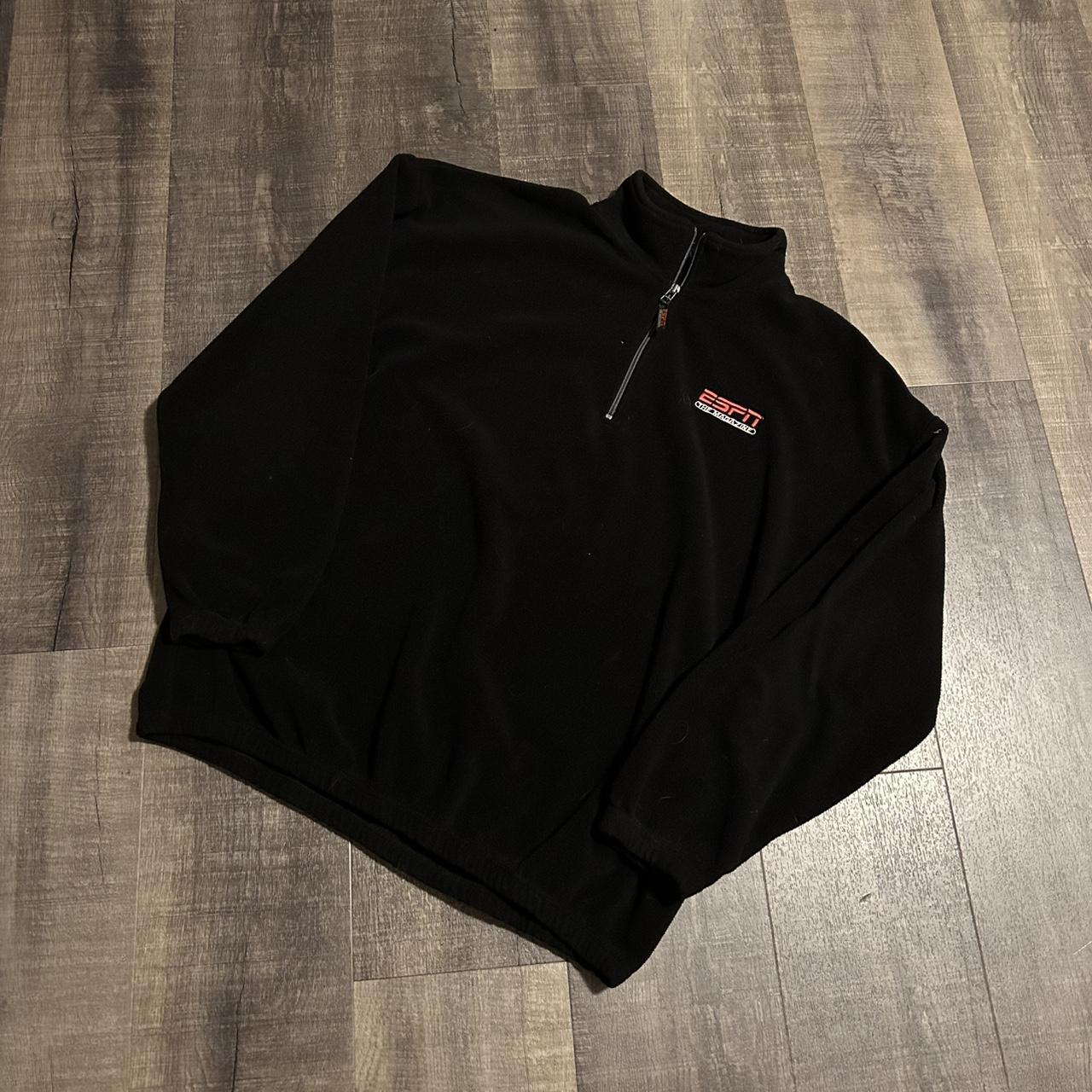Vintage 90s ESPN Fleece Jacket Tagged Size XL... | Depop