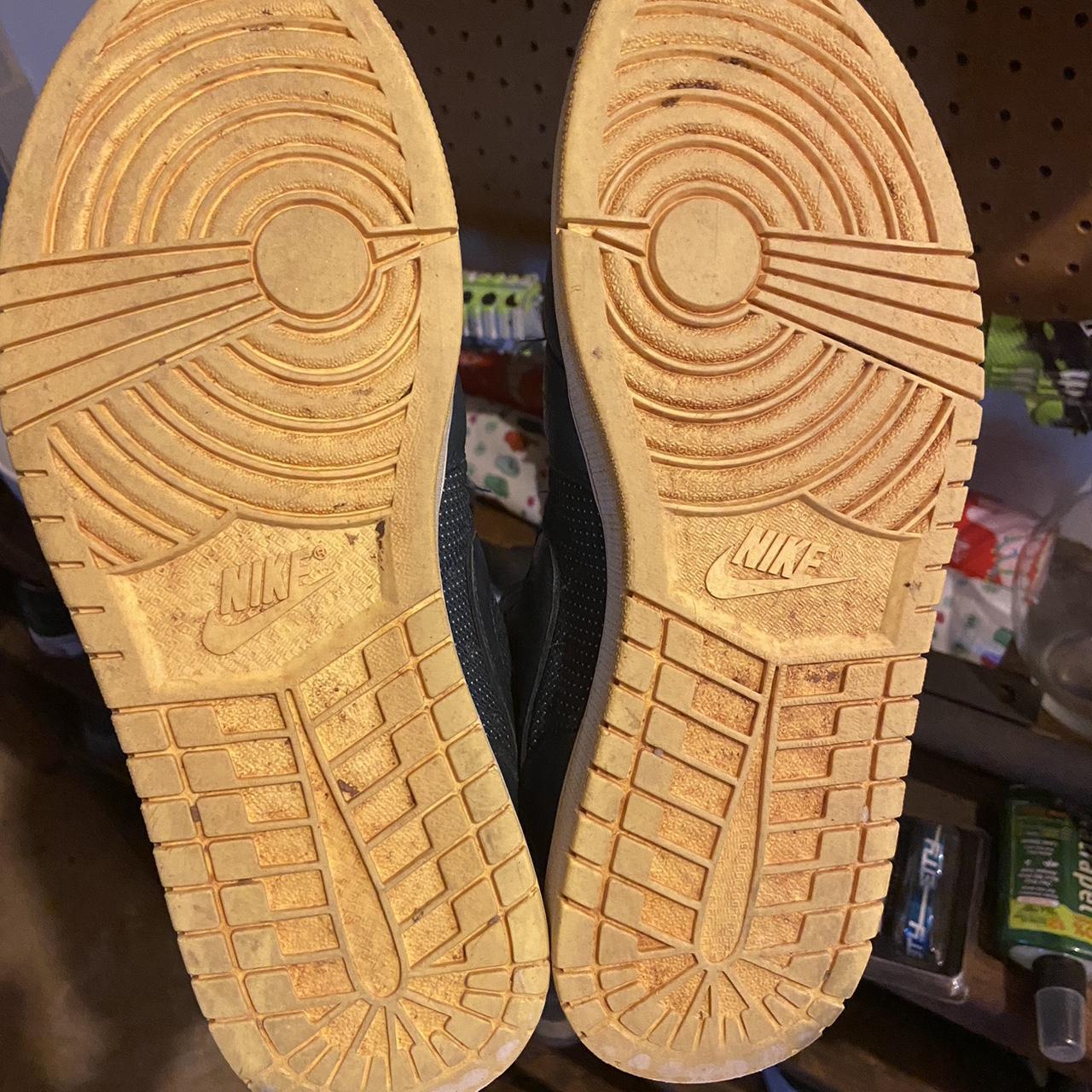 Bottoms of the Jordan 1s I have posted. Dirty but... - Depop