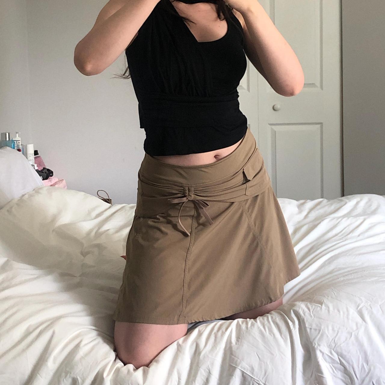 🧸 Ruched Mini Skort 🧸 Super adorable workout skort... | Depop