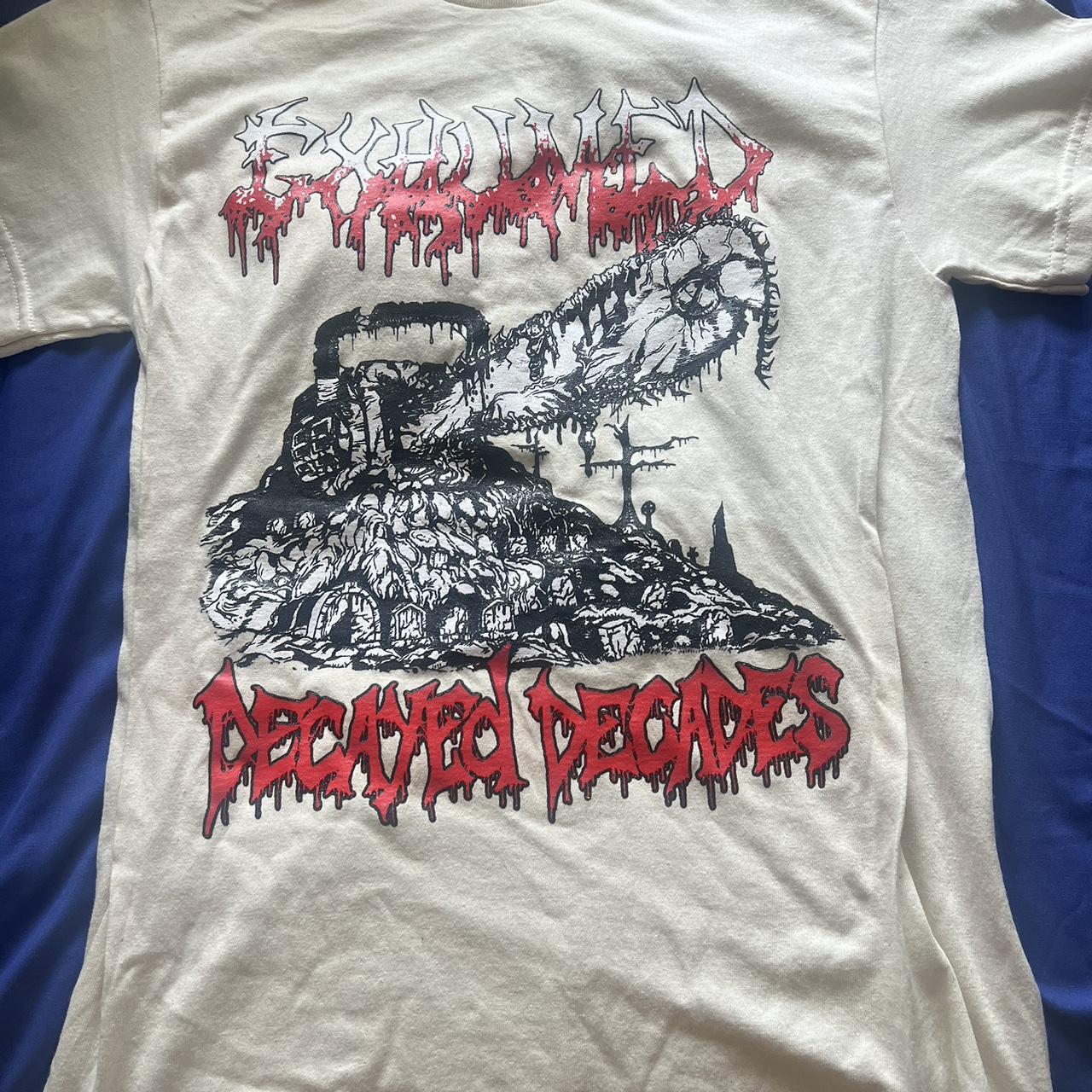BRAND NEW SMALL Exhumed tour shirt #deathmetal... - Depop