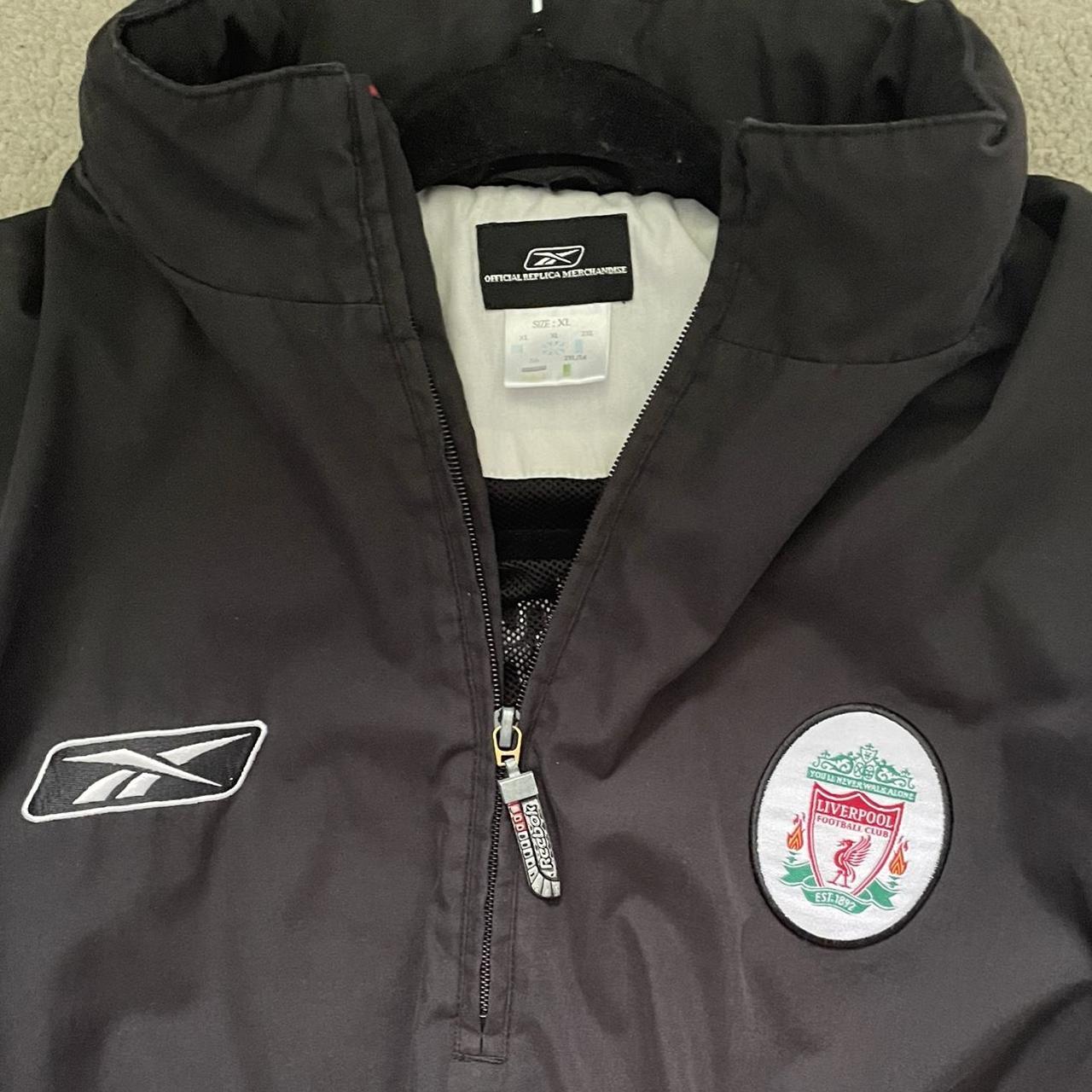 Liverpool jacket #lfc #liverpoolfc #retro Training... - Depop