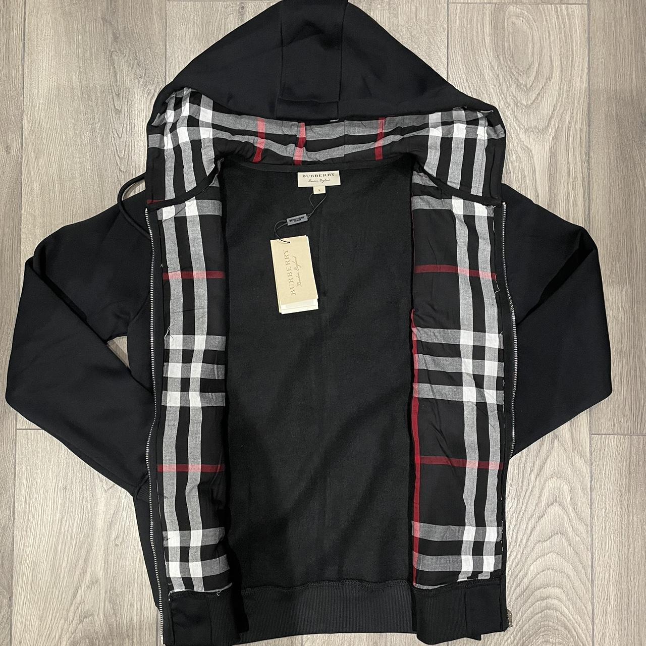 Burberry zip up hoodie Brand New 🆕 100%... - Depop