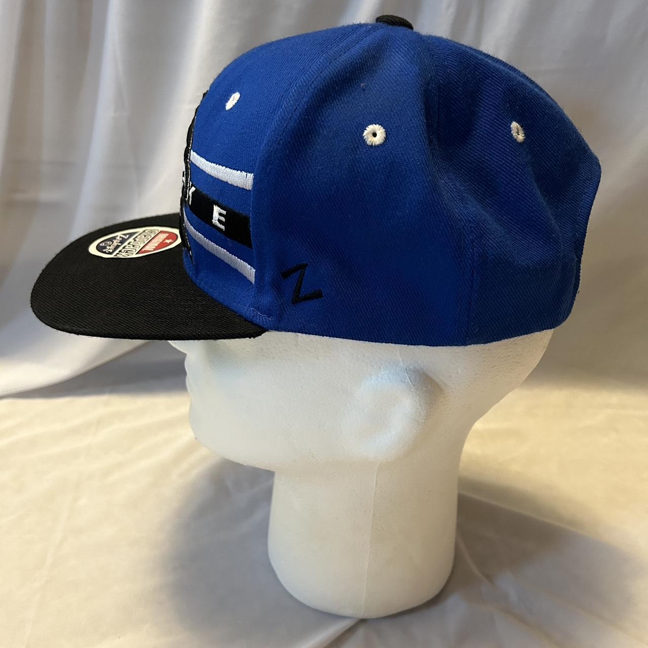 Duke Men's Blue and White Hat | Depop