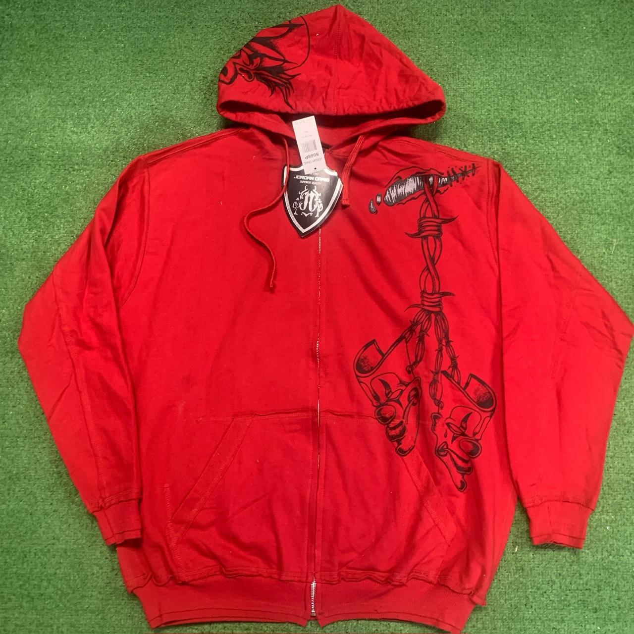 Vintage y2k icp style zip up clown hoodie -fits... | Depop