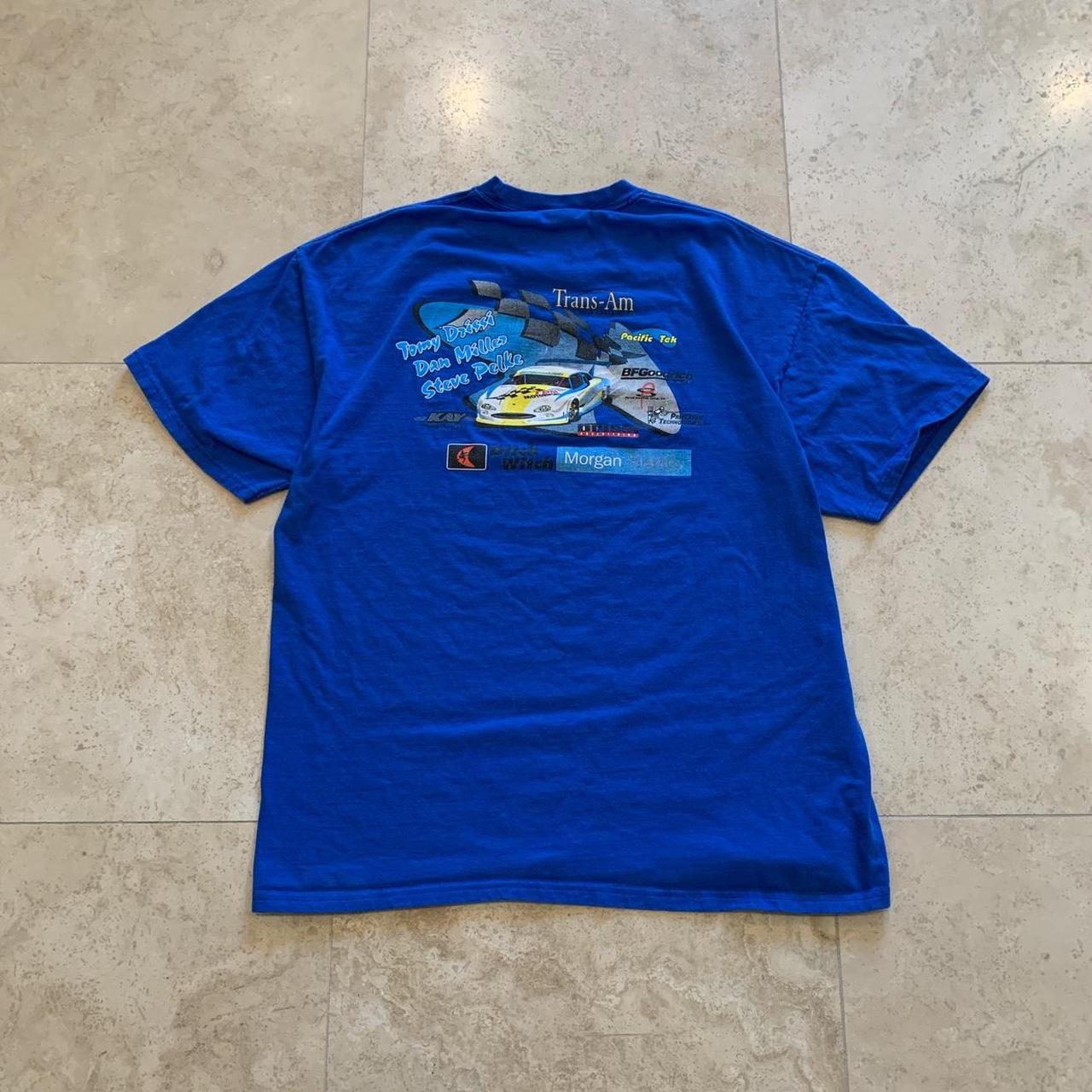 Y2K Race Car t-shirt, size xl, in great condition... - Depop