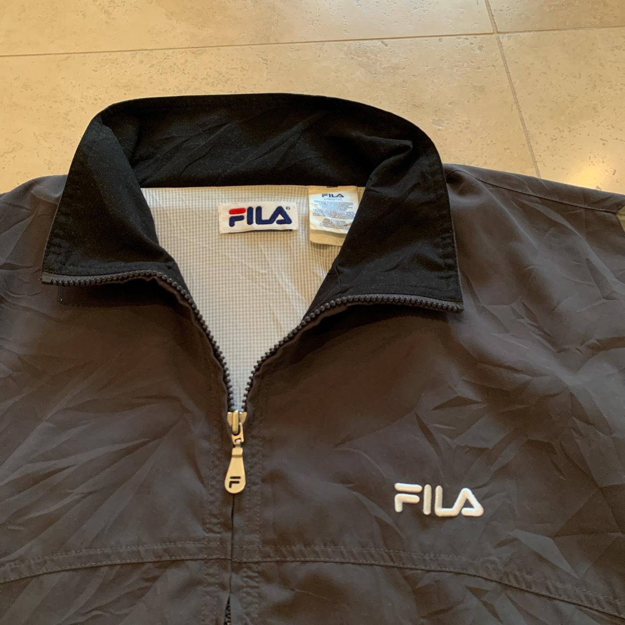 Vintage Fila Jacket, old style/colorway, lightweight... - Depop