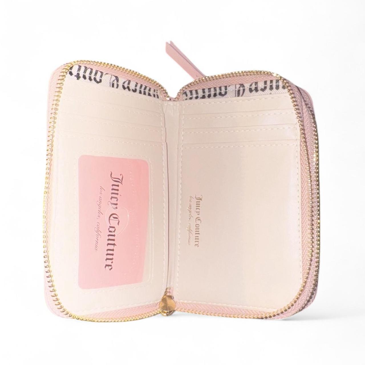 Pink Juicy Couture wallet with bling juicy letters... | Depop