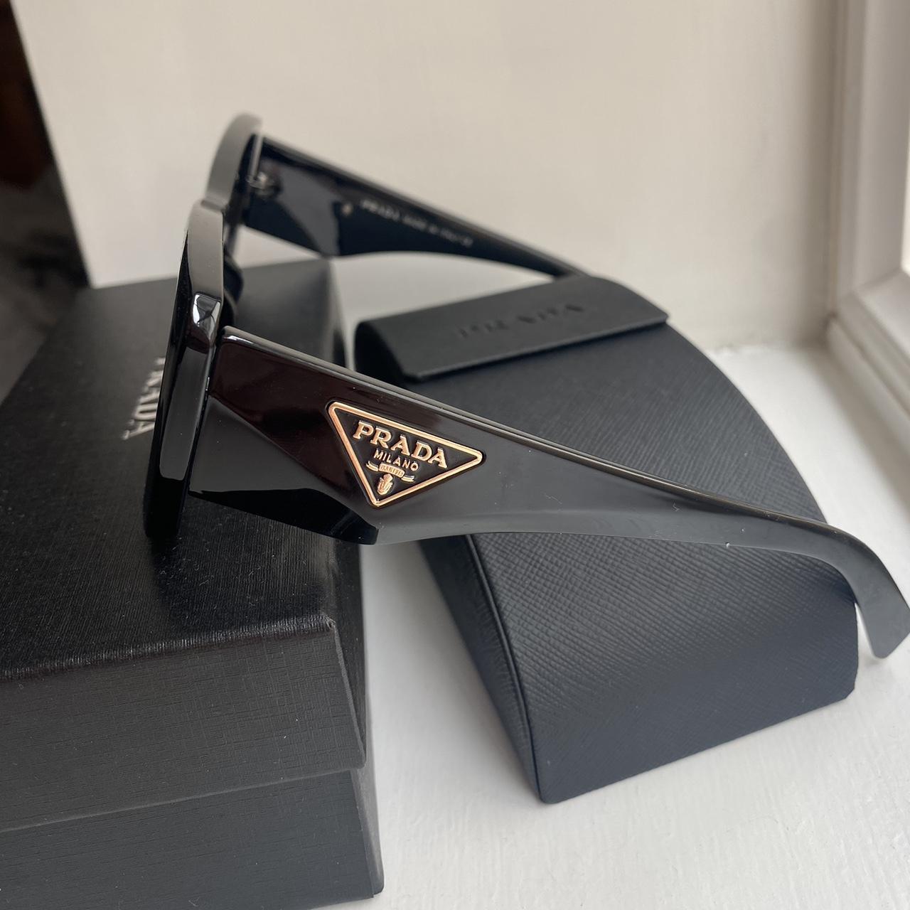 Prada sunglasses 🕶️ Brand new comes with cloth, case,... - Depop