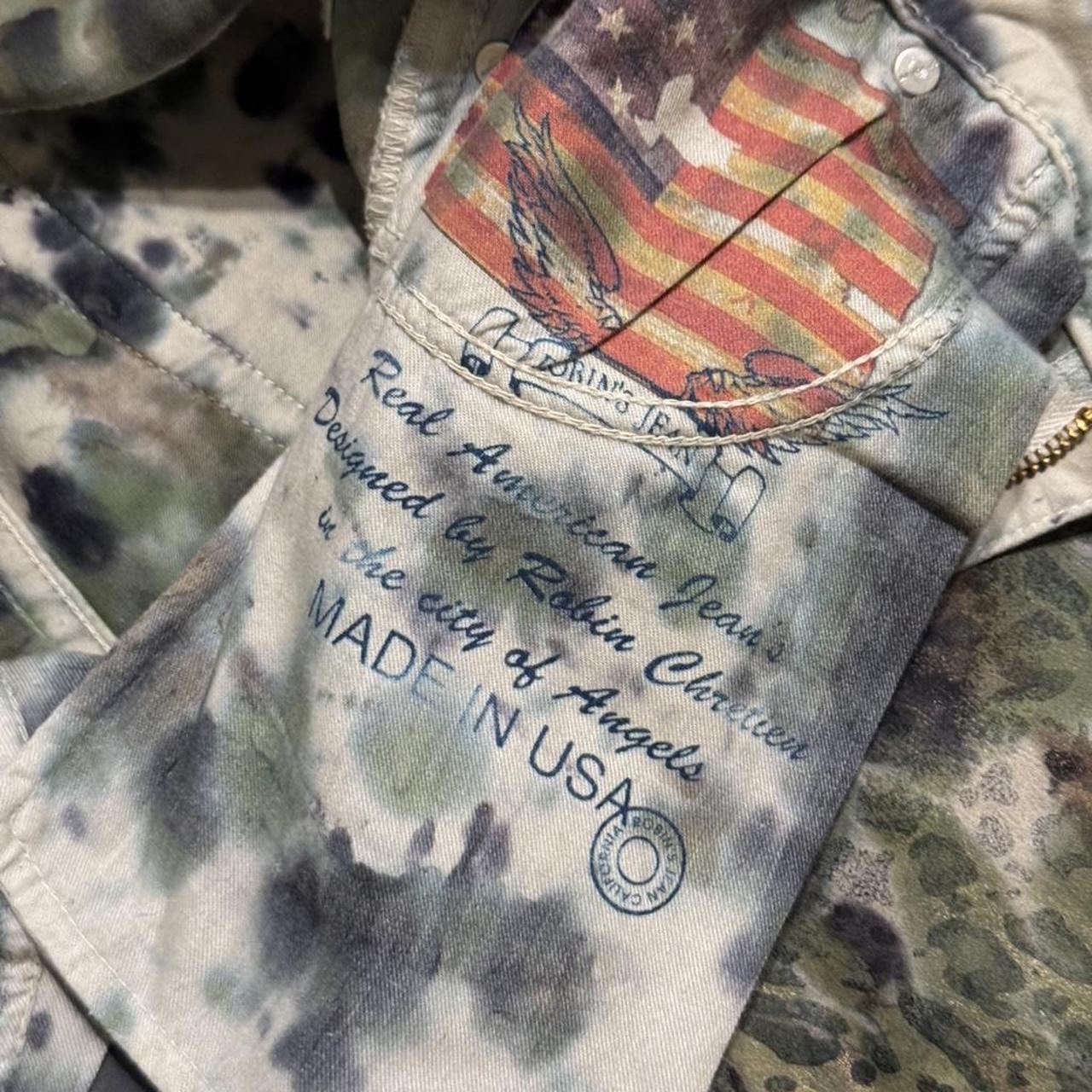 Robin’s Jeans Camo Animal Print Denim Jeans Size 30... | Depop