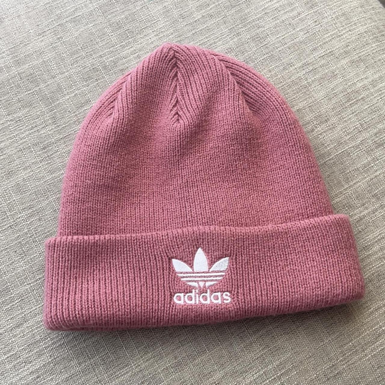 Adidas Beanie In Color Dusty Rose. Very good... - Depop