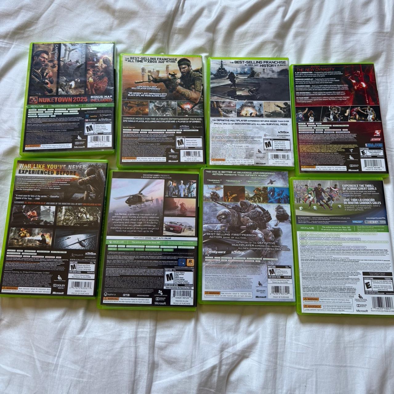 Xbox 360 games bundle - 8 games in total, including... | Depop