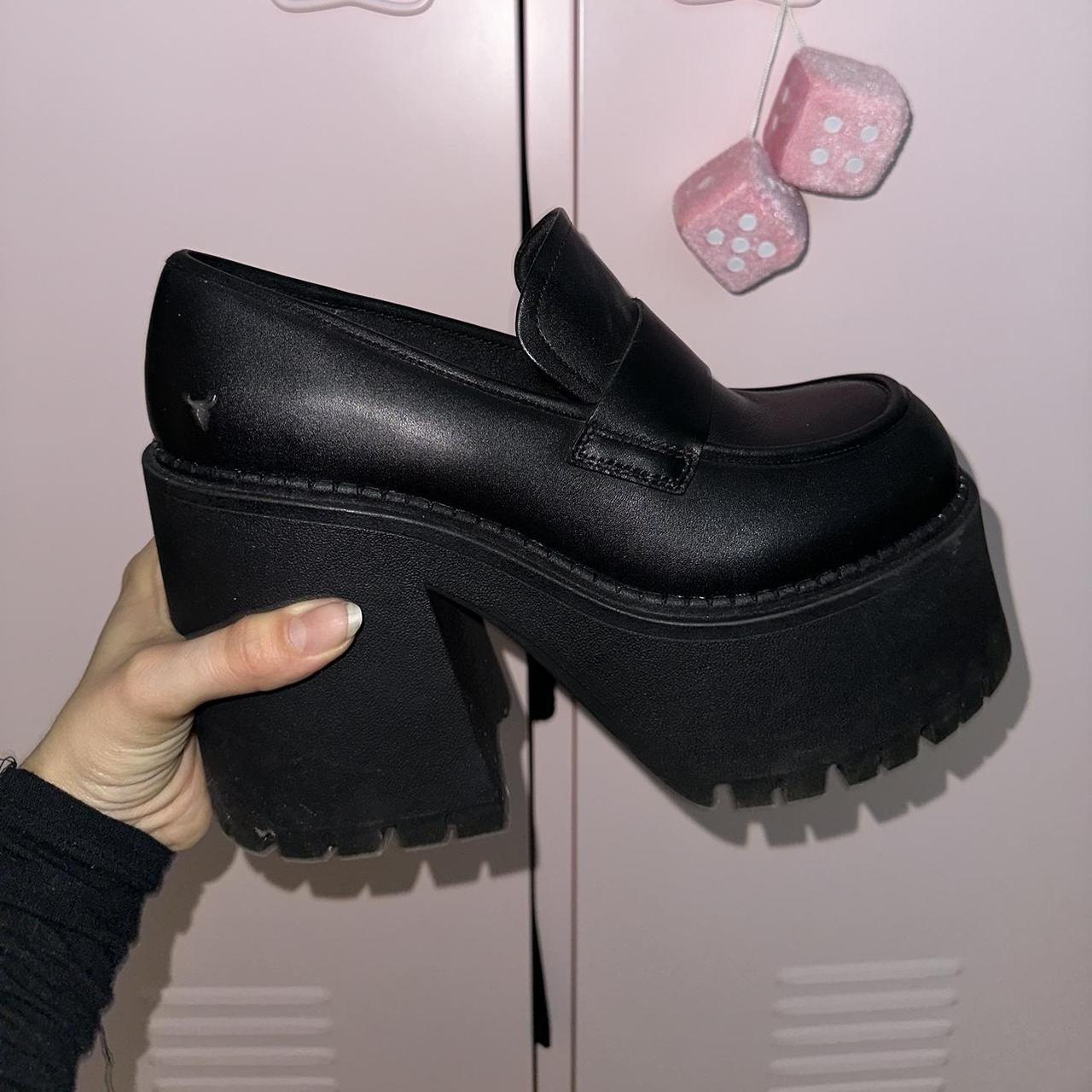 Windsor smith plateau heel Mary Jane Grimes y2k... - Depop