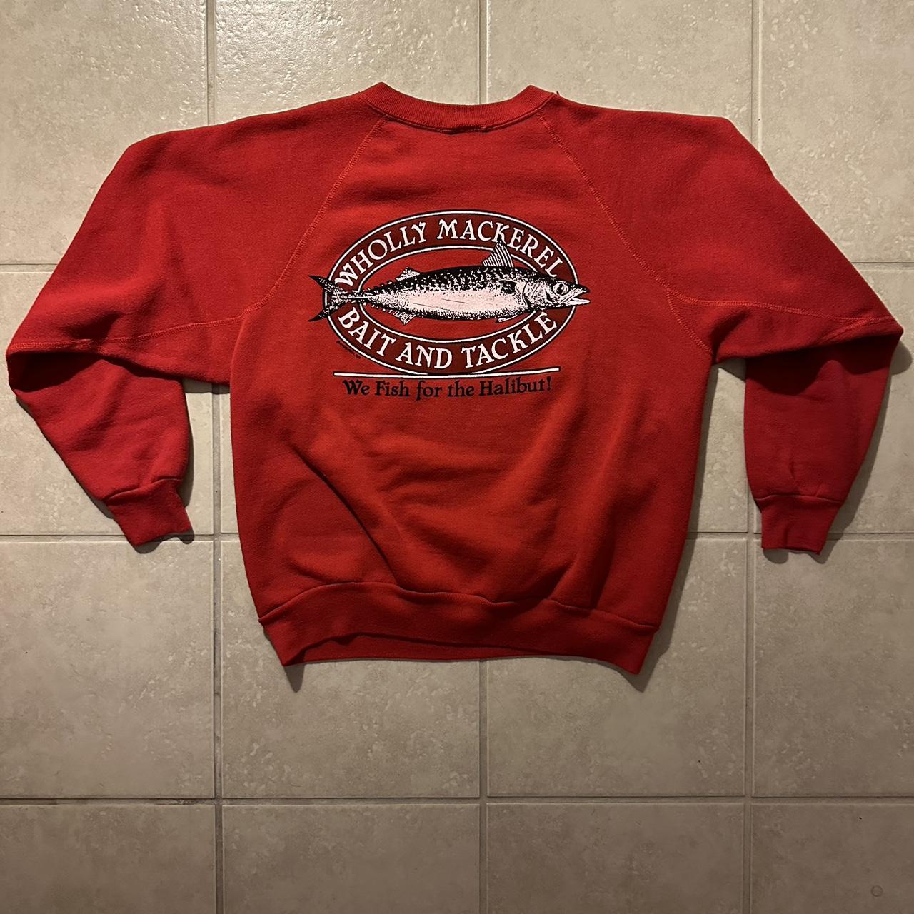 Crazy Shirts Womens Red And Black Jumper Depop