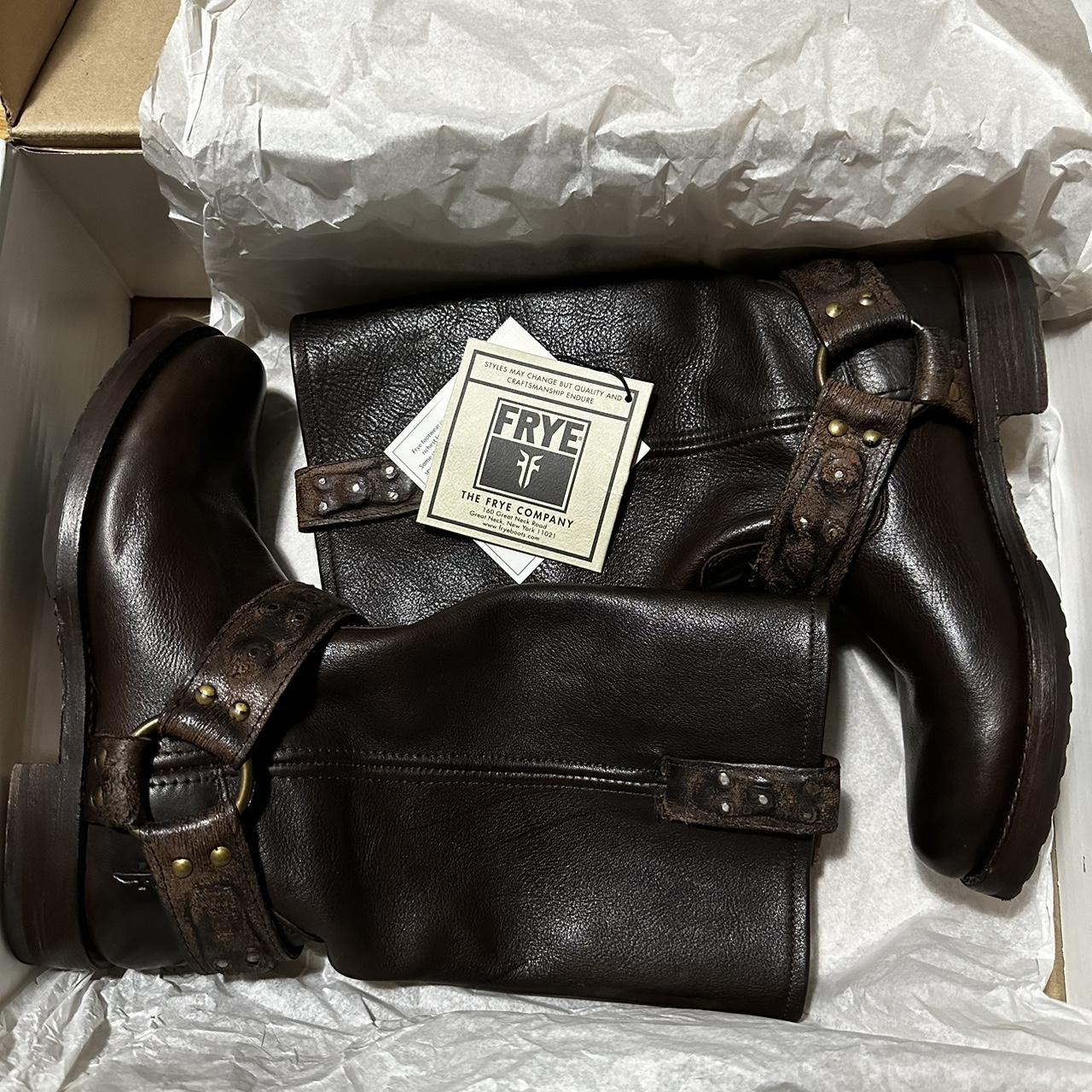 Frye Women's Brown Boots | Depop