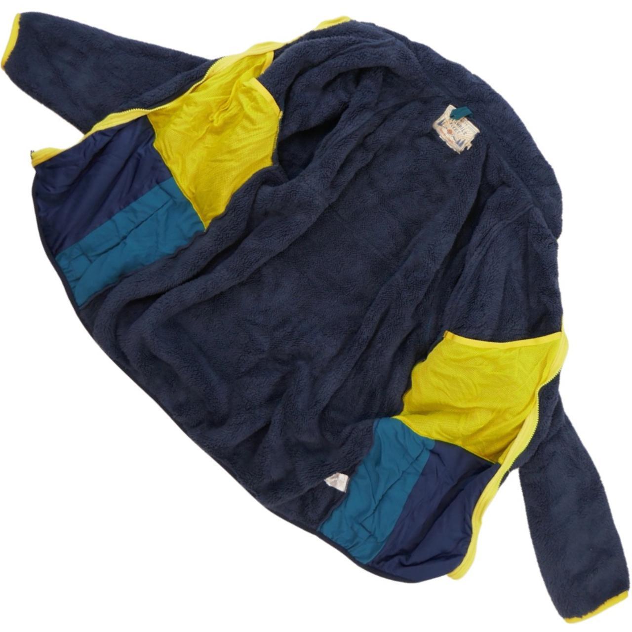 Faherty Men's High Pile Fleece Vintage Zip... - Depop