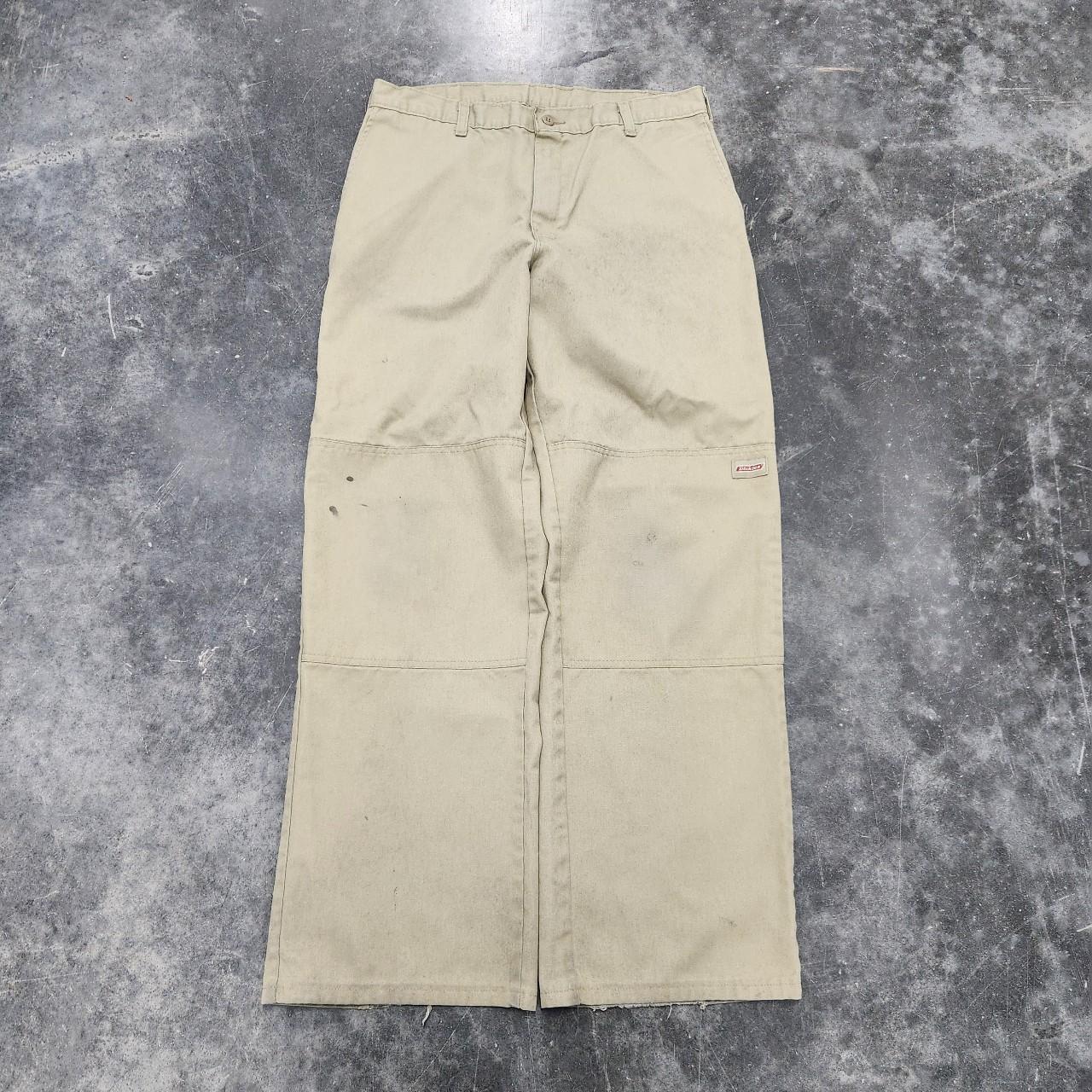 Vintage Dickies Double Knees 33x30 10" leg opening... | Depop