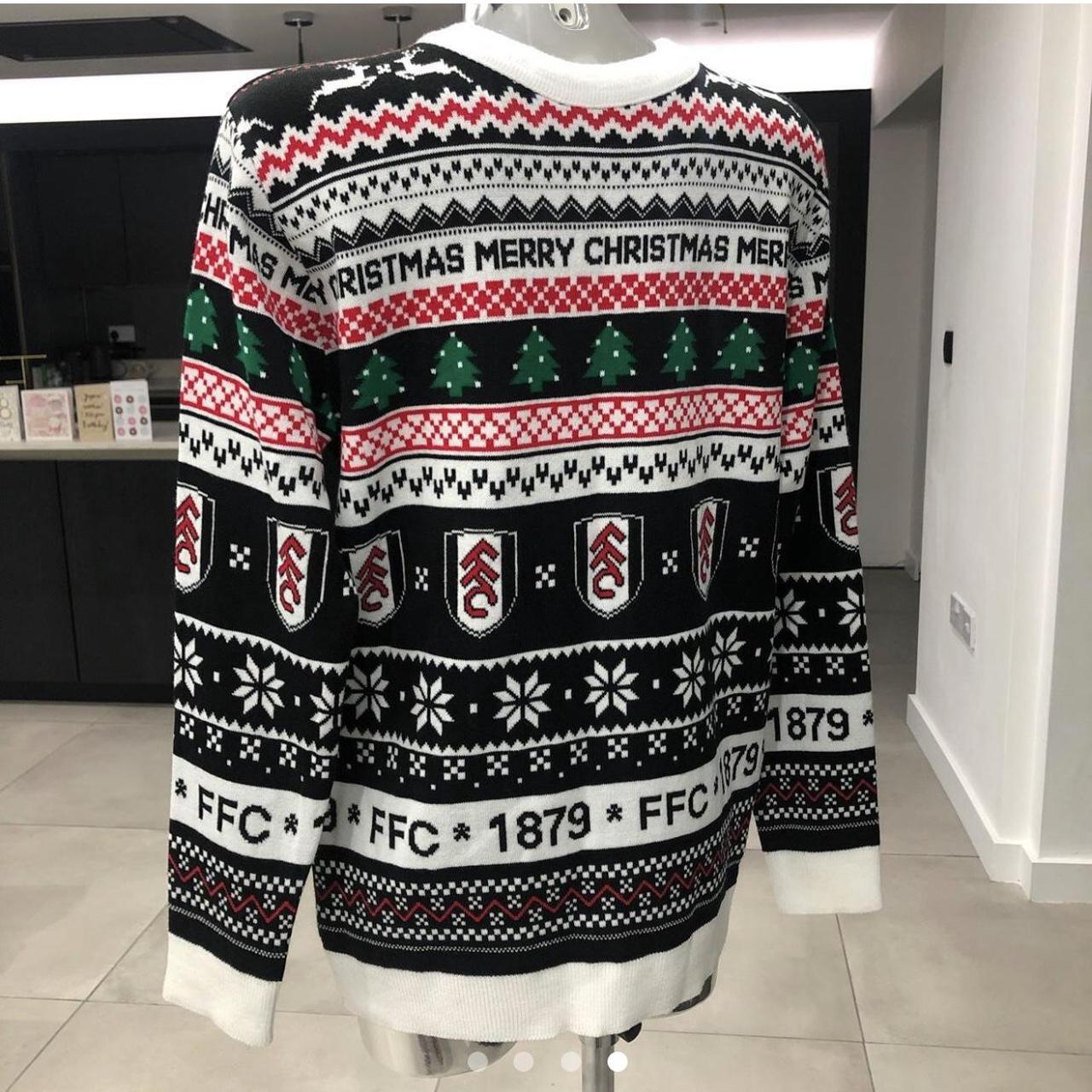 Fulham football club Christmas jumper Unisex - 100%... - Depop