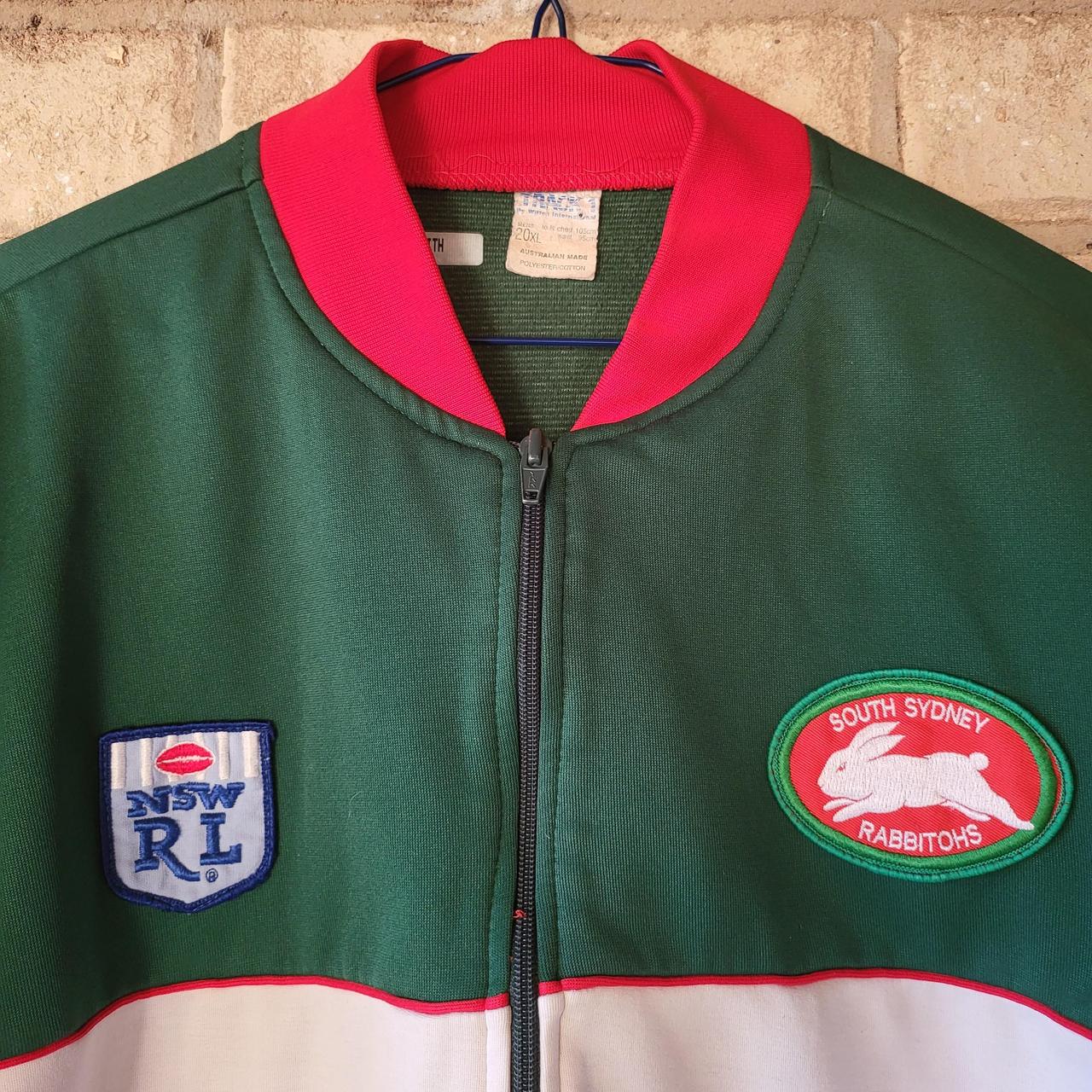 Men's Red and Green Jacket | Depop
