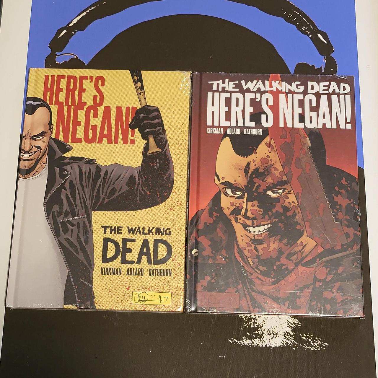 2 brand new The Walking Dead Here’s Negan HC Books... - Depop