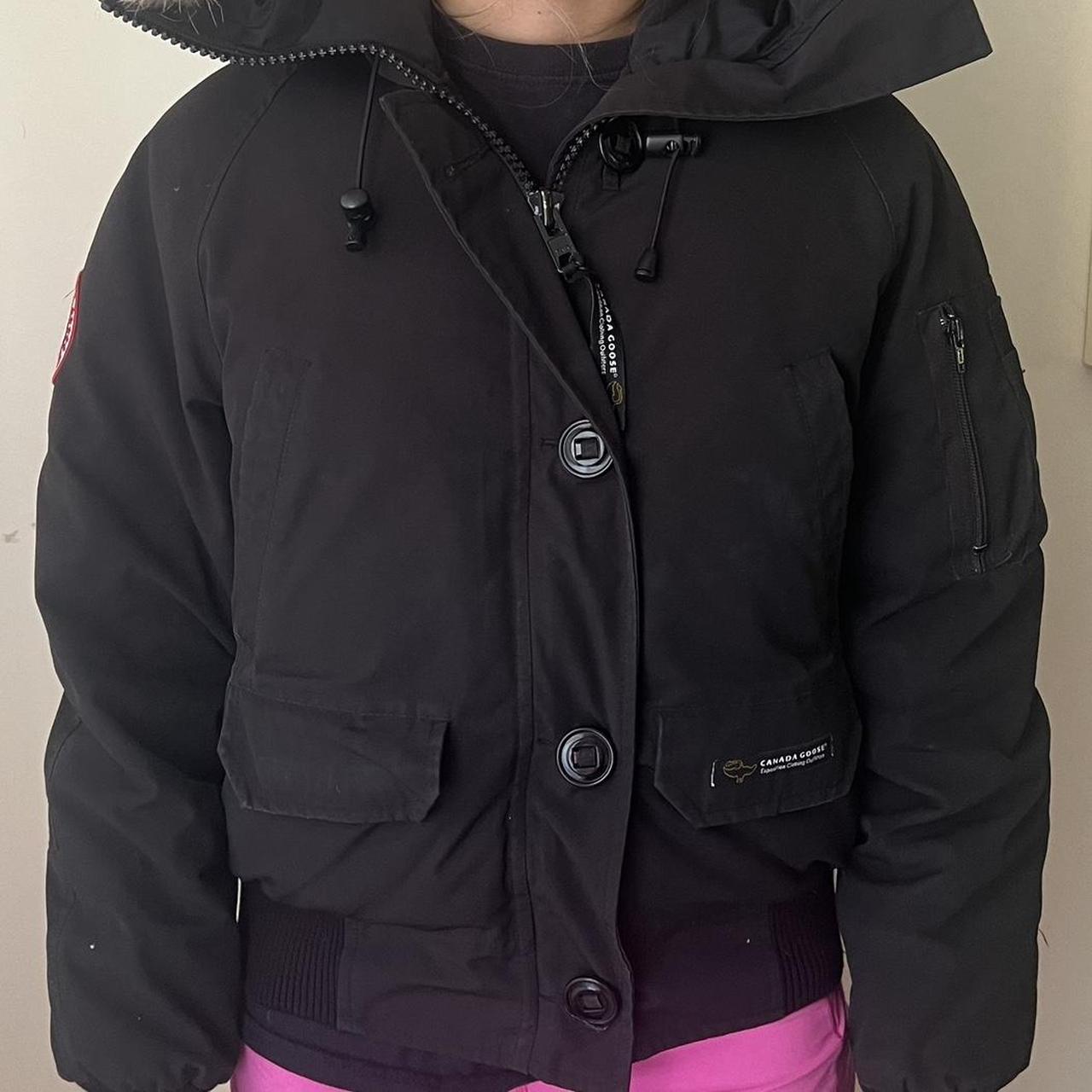 Woman’s Canada Goose cropped jacket size small in... - Depop