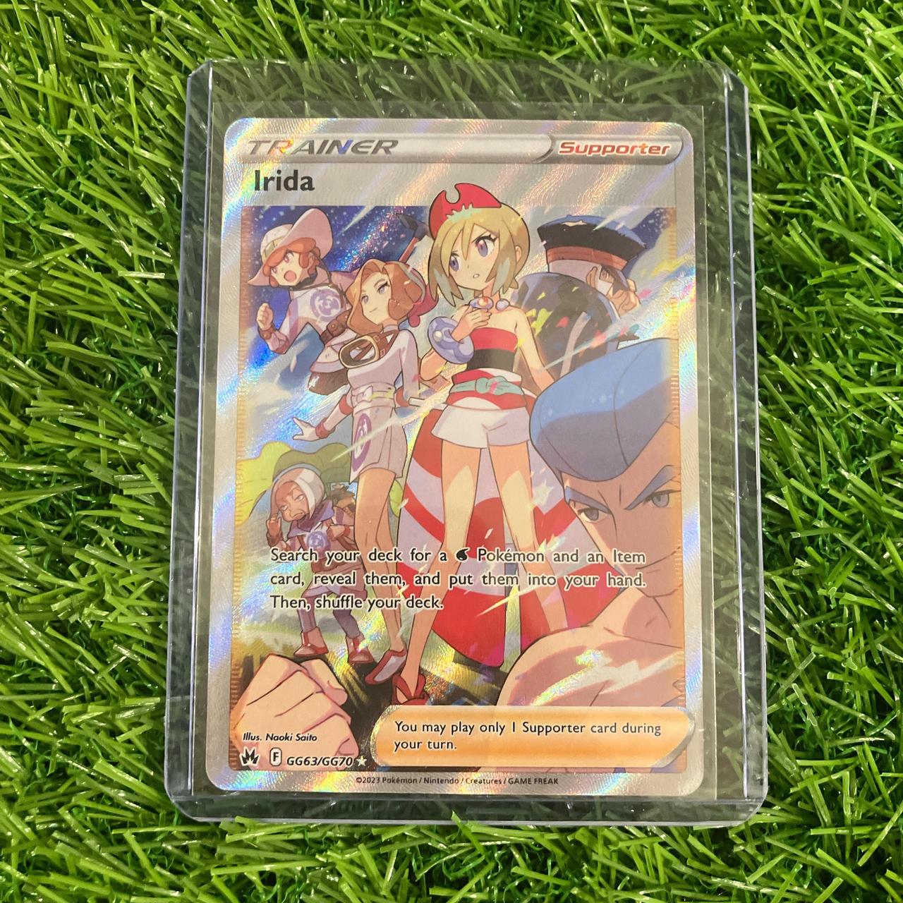 Irida Full Art Trainer GG63/GG70 #pokemonTCG #tcg | Depop