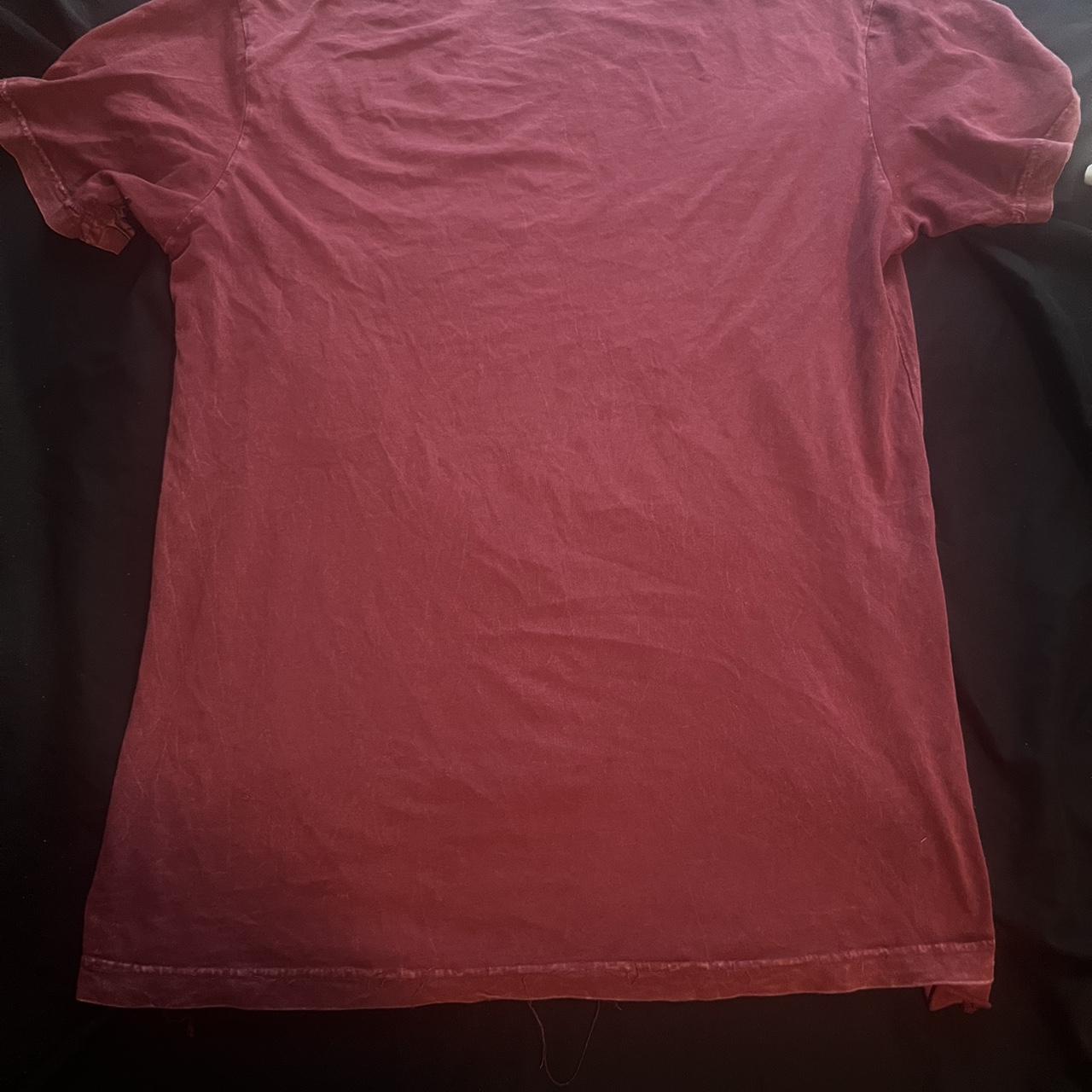 hard ass red affliction tee - Depop