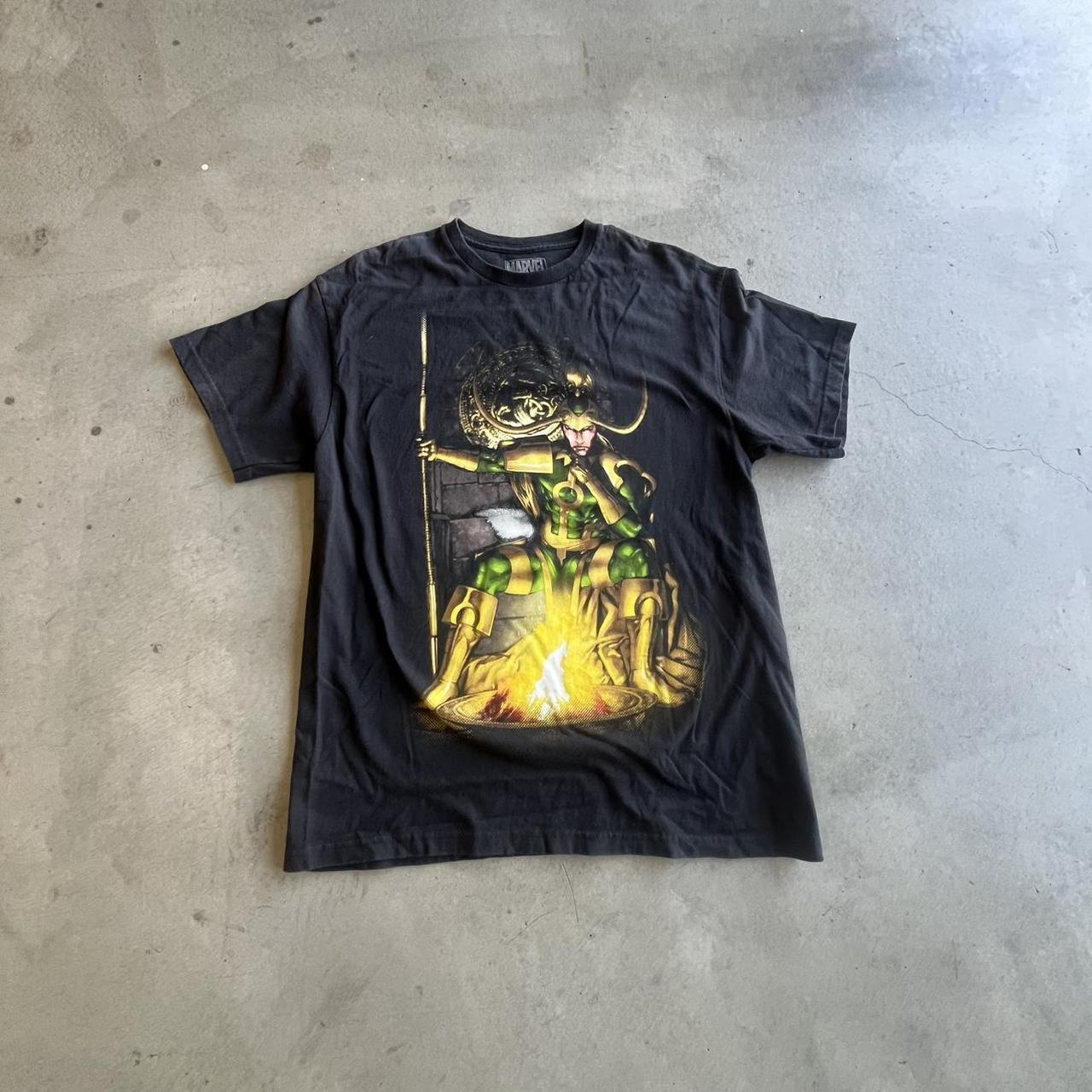 Marvel Merchandise sick Loki Graphic shirt... | Depop