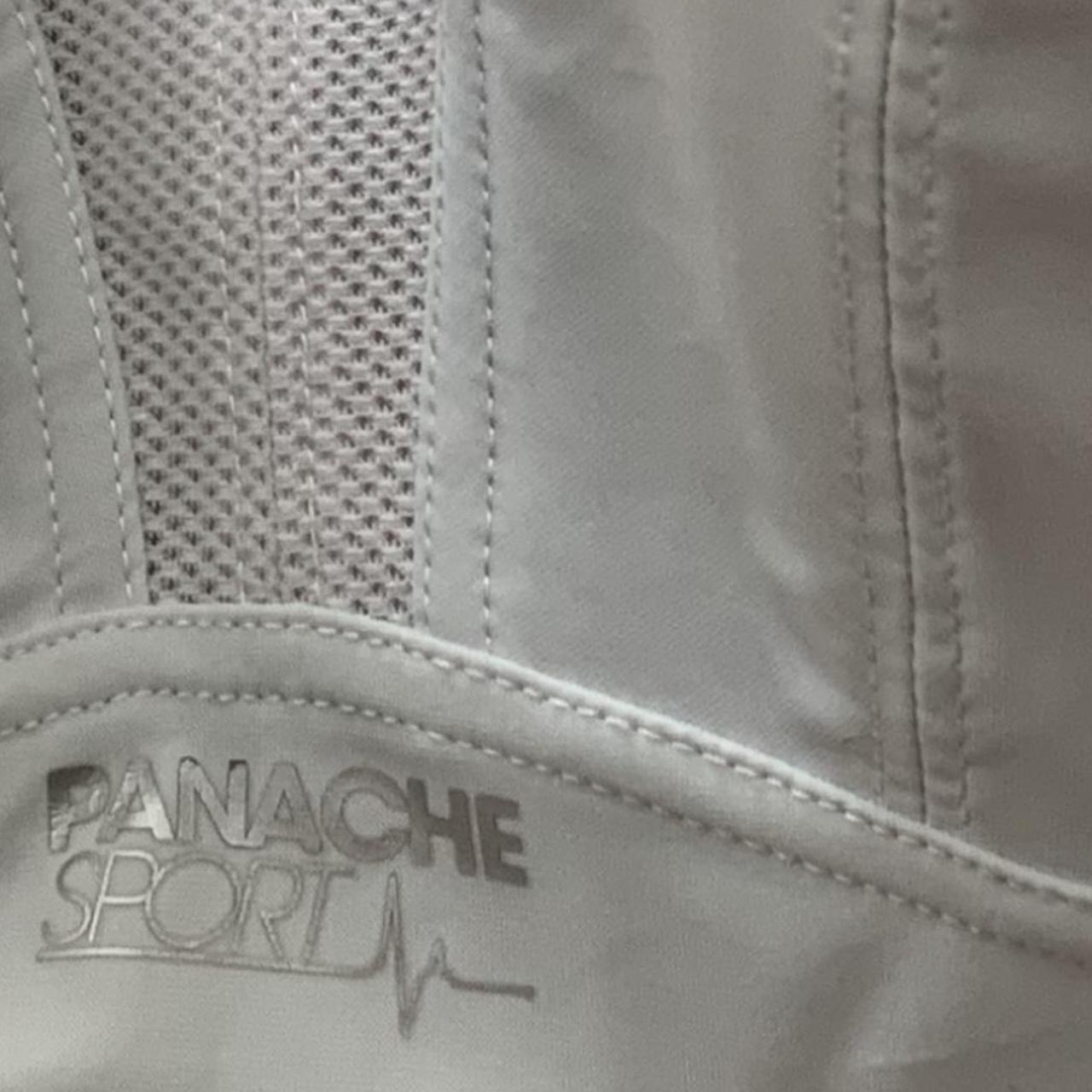 Panache Women's White and Black Bra | Depop